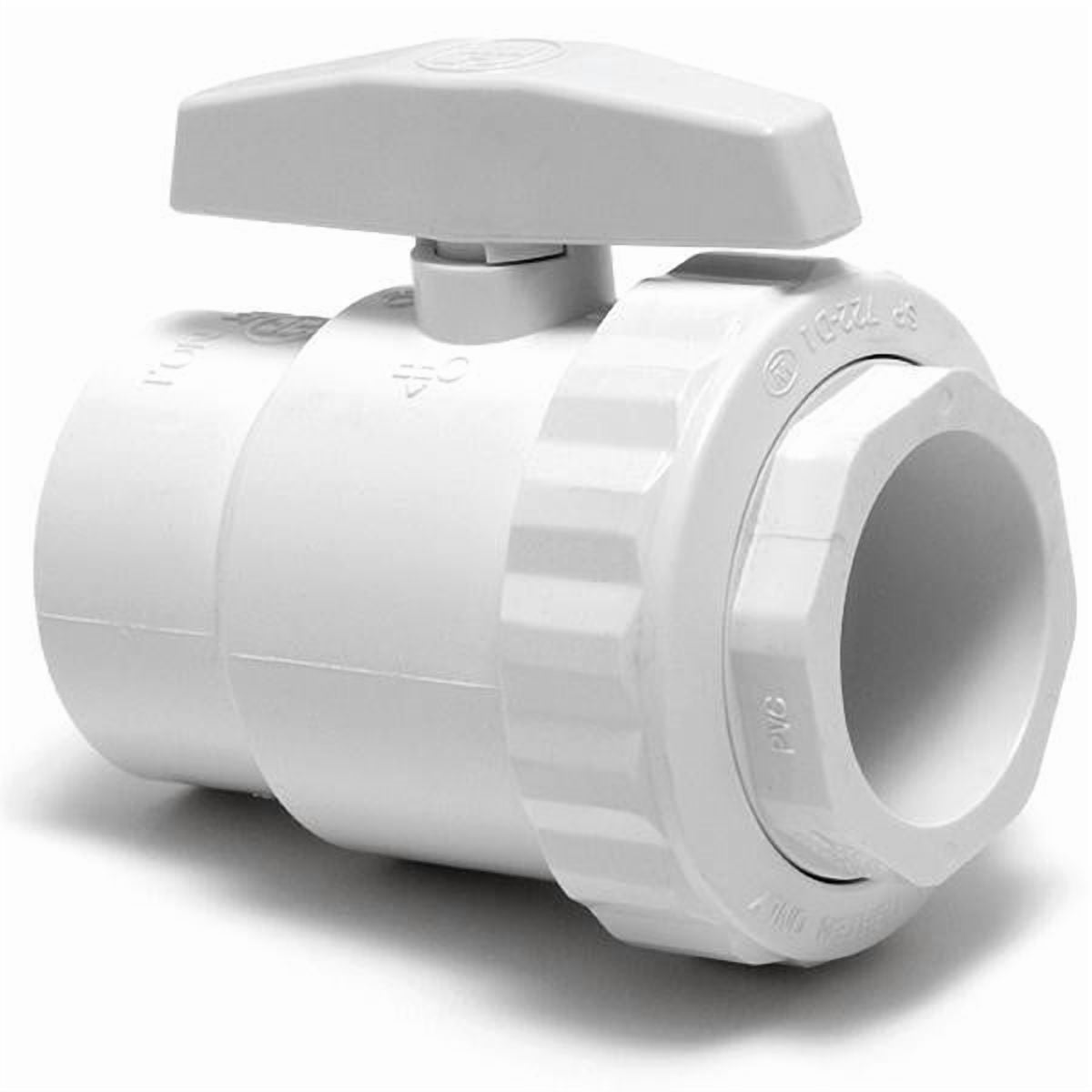 Hayward Two Port 1-1-2in. FIP Pipe PVC Trimline Ball VALVES SP0722S - Walmart.com