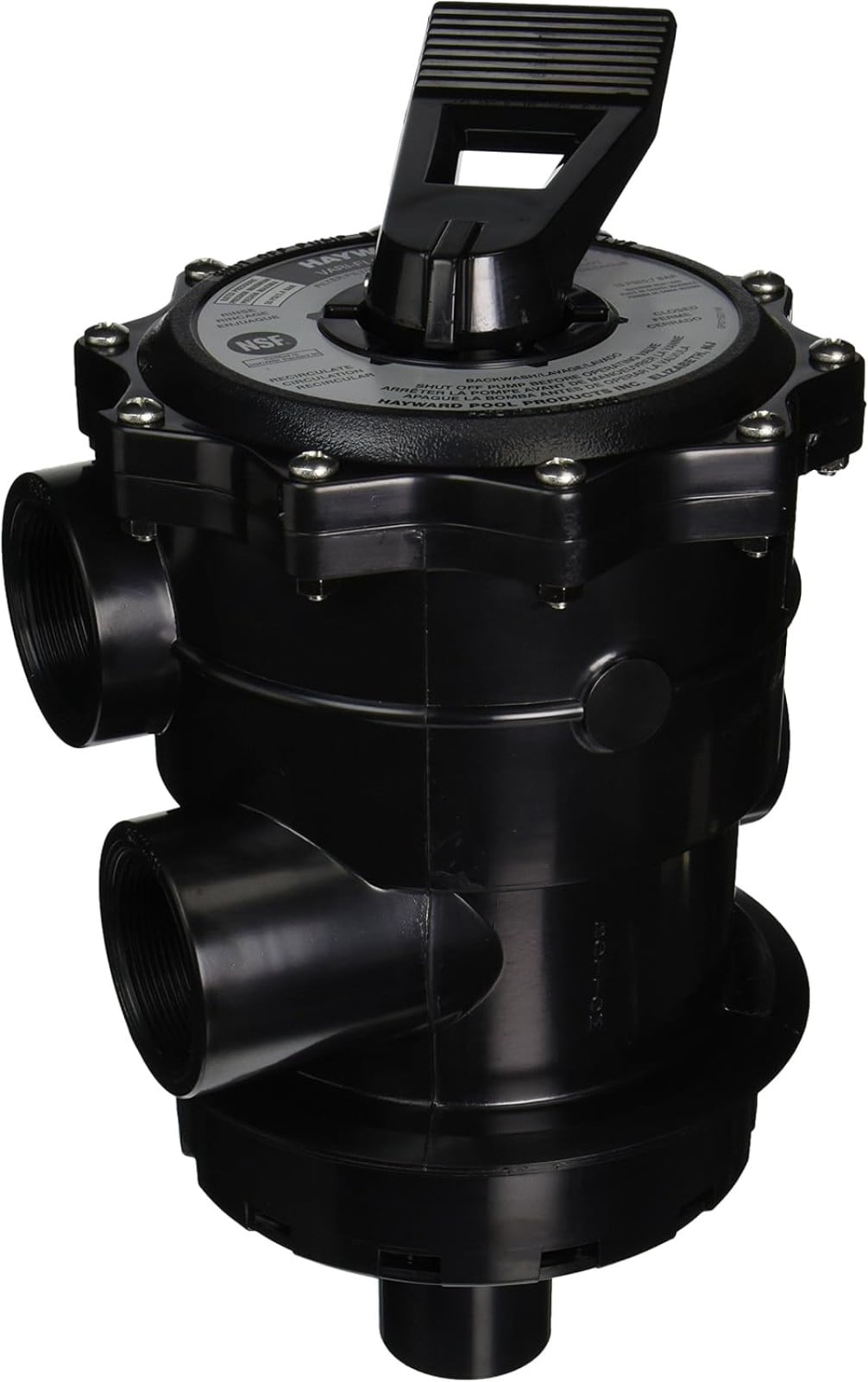 Hayward Vari Flo Backwash Valve 2In Fpt Clamp Top Mount Sand SP071621 ...