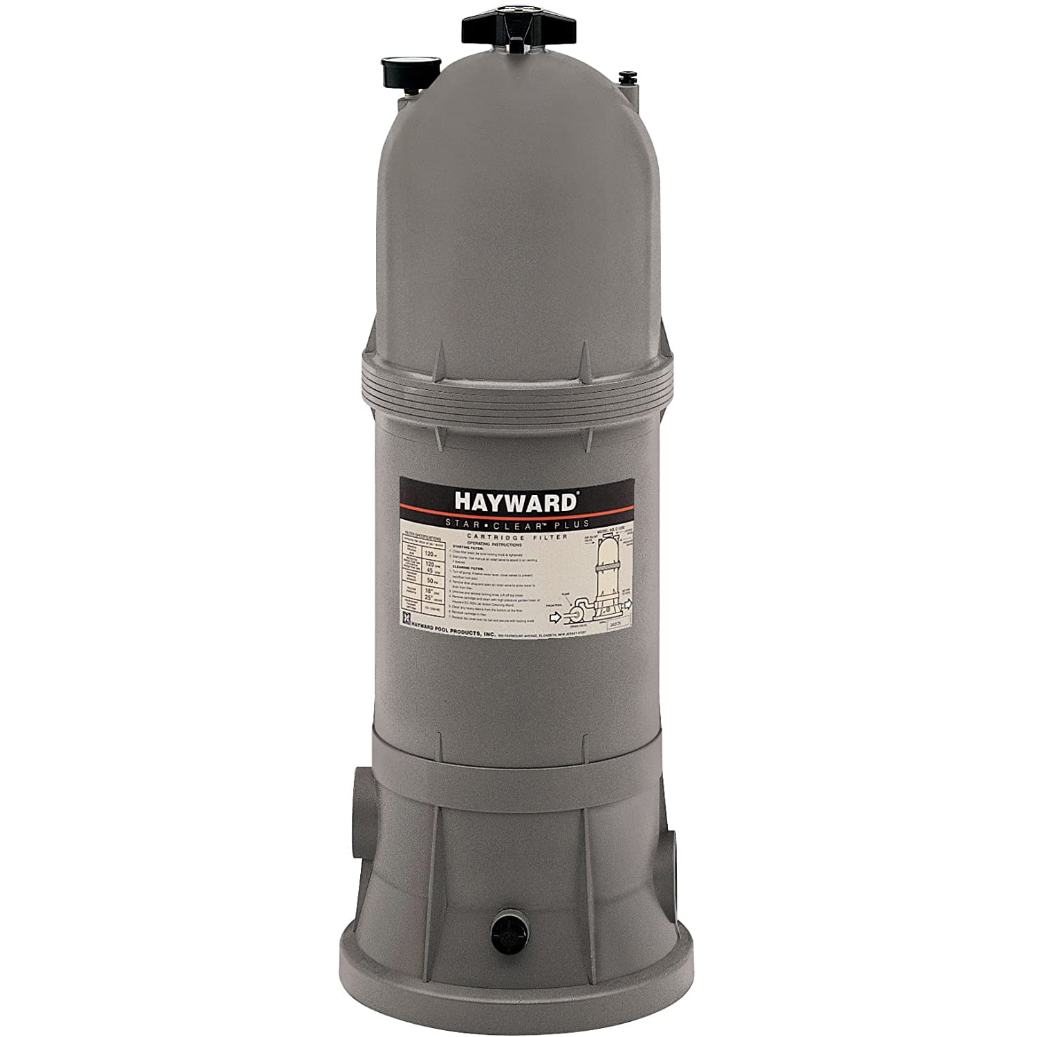 Hayward StarClear Plus 120 Sq Ft Swimming Pool Filter for Outdoor ...