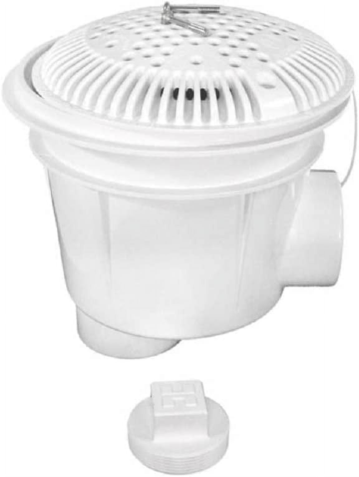 Hayward WG1154AVPAK2 2-Inch White Deluxe Suction Outlets with ...