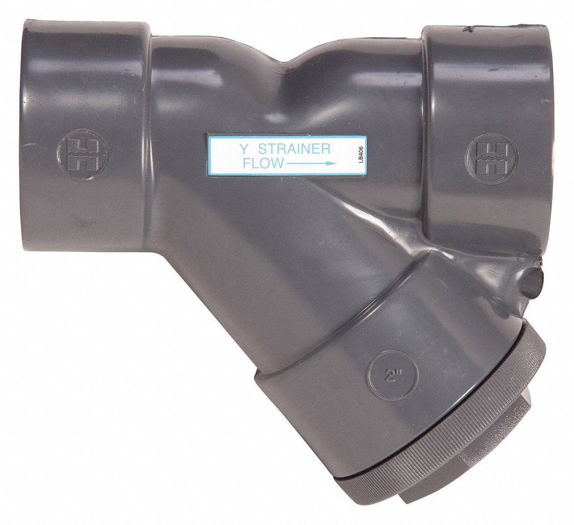 Hayward Y Strainer,3" H,20 mesh,PVC YS10050S - Walmart.com