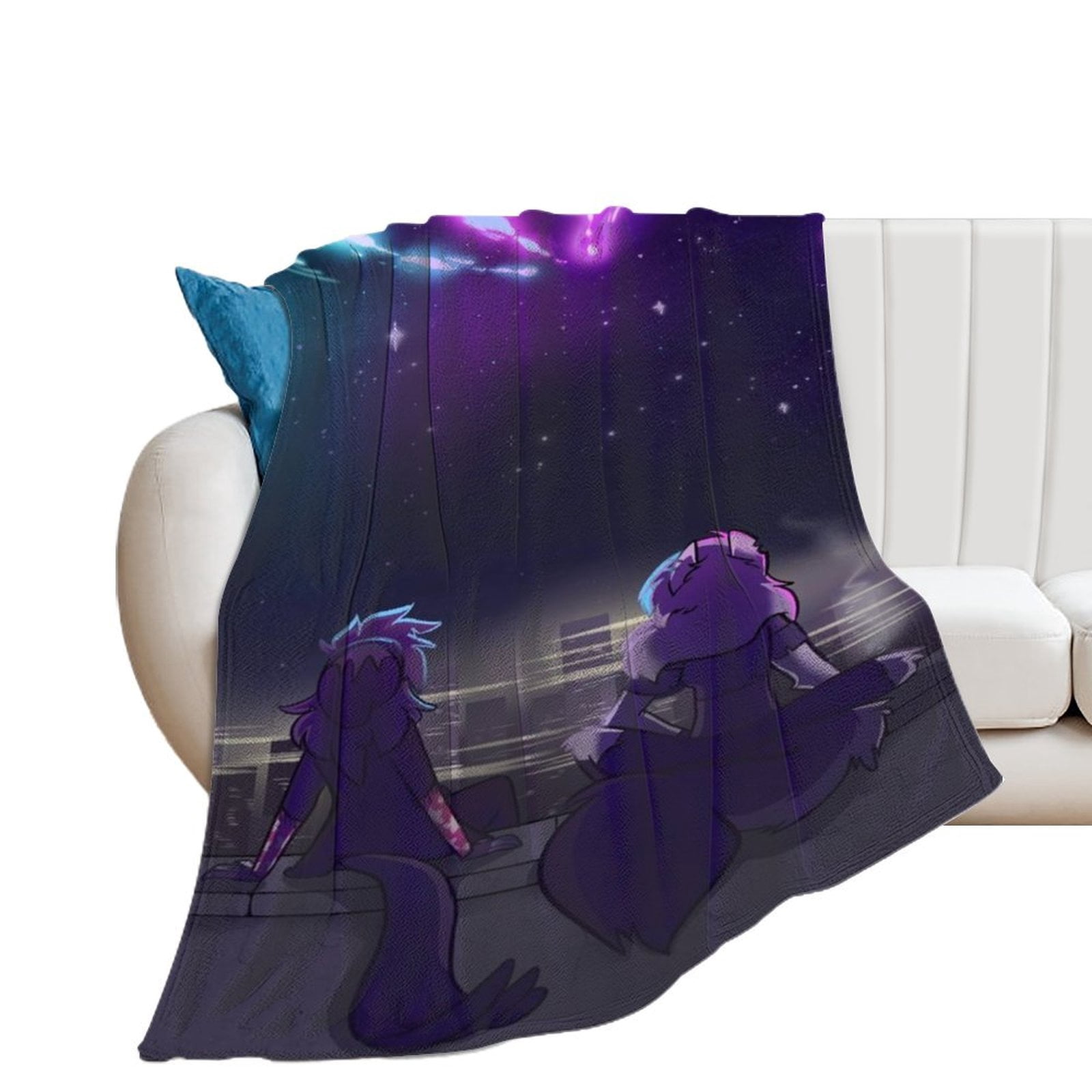 Haz-bin Hotel Throw Blanket Flannel Anime for Girls Boys Men Women Haz ...