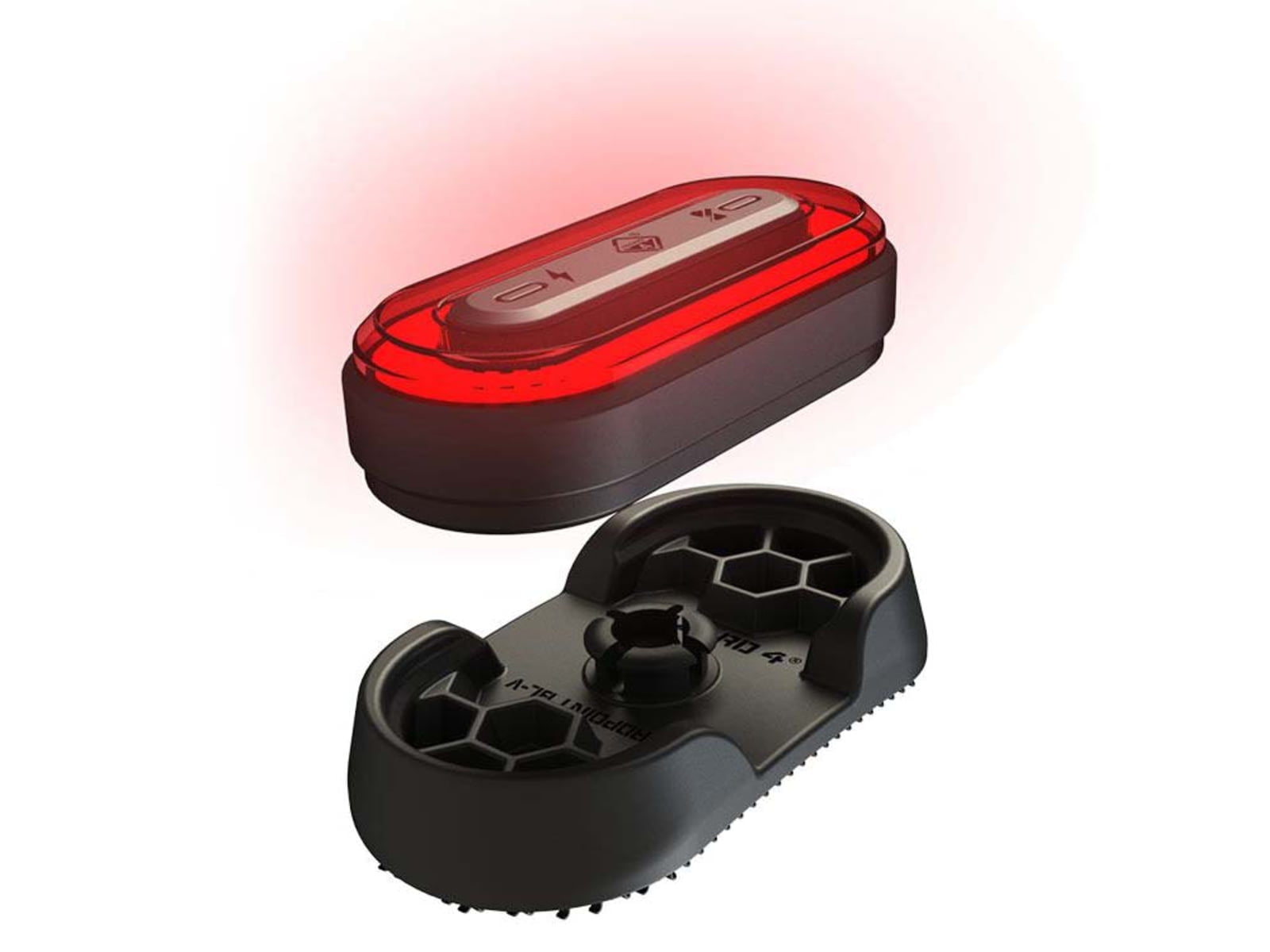 Hazard 4 BeaconLight Kit-A w/ Removable Base and Hook Fastener, Black ...