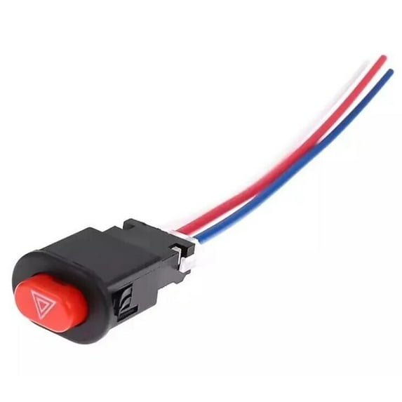 Hazard Light Switch Warning Flasher Emergency Signal FOR MOPED GY6 ...