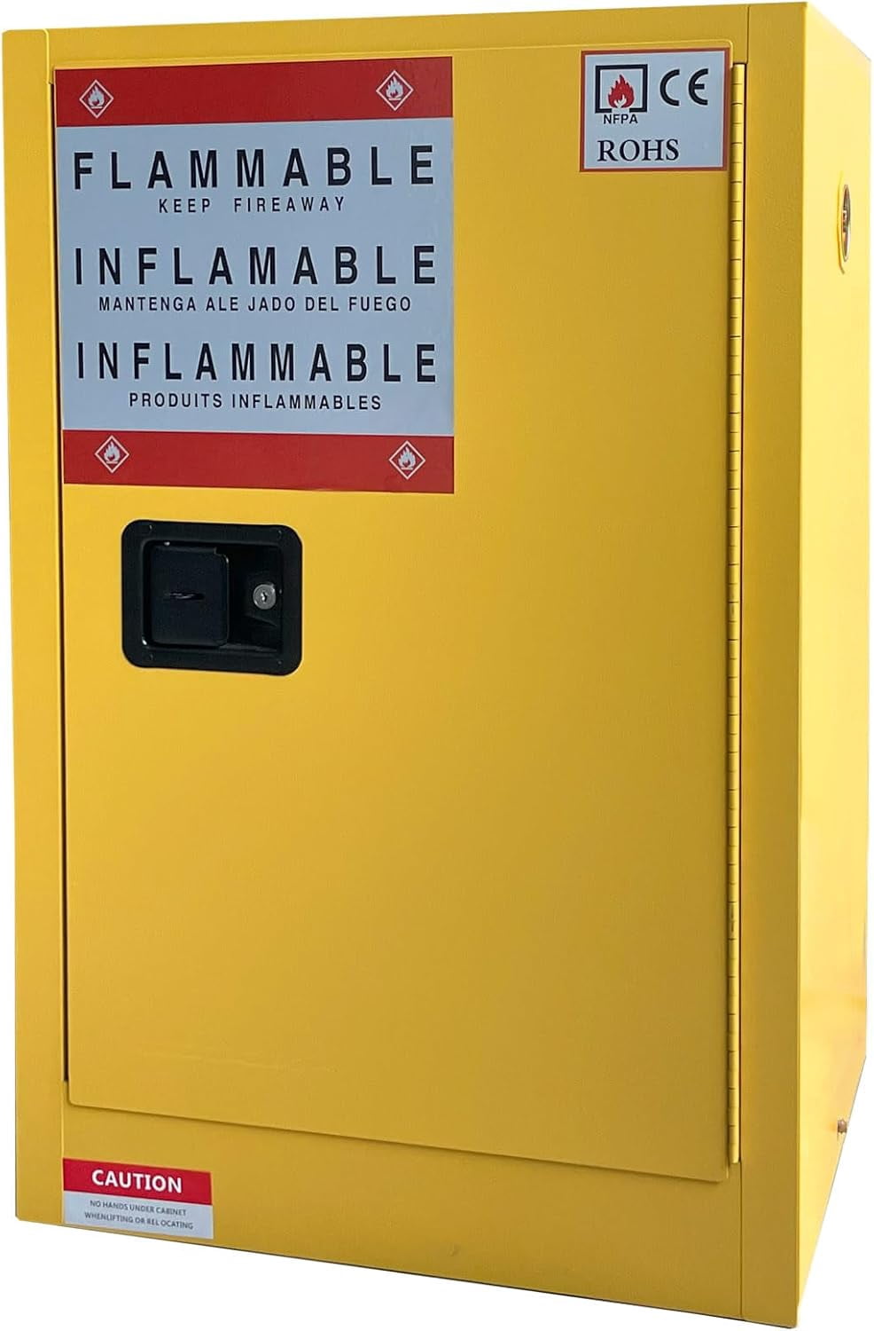 Hazardous Storage Cabinets, 18.1" Dx23.2 Wx35.4 H, Industry Safety ...