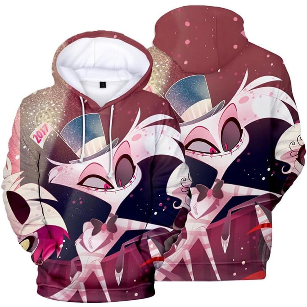 Hazbin Alastor Cosplay 3D Printing Adult Hoodie Alastor Shirt Helluv ...