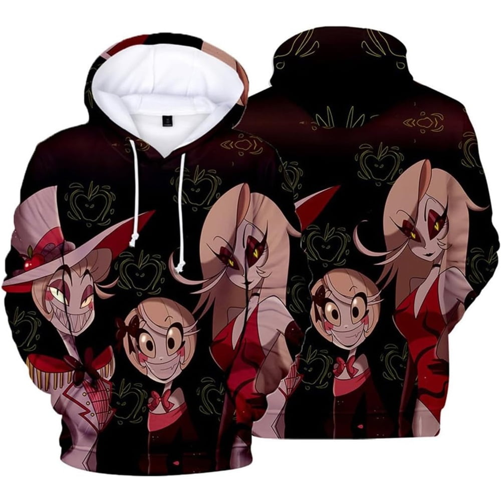 Hazbin Alastor Cosplay 3D Printing Adult Hoodie Alastor Shirt Helluv ...