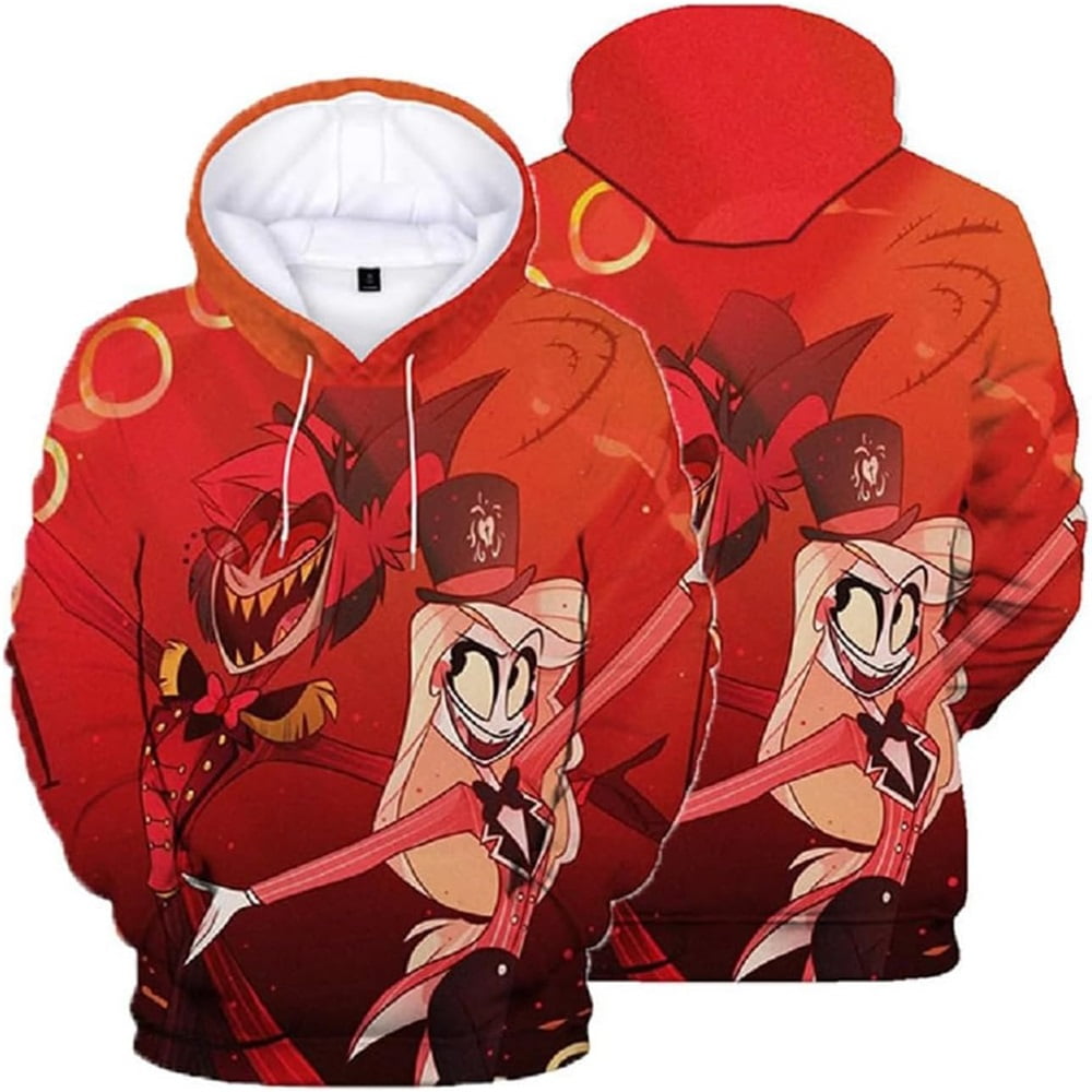 Hazbin Alastor Cosplay 3D Printing Adult Hoodie Alastor Shirt Helluv ...