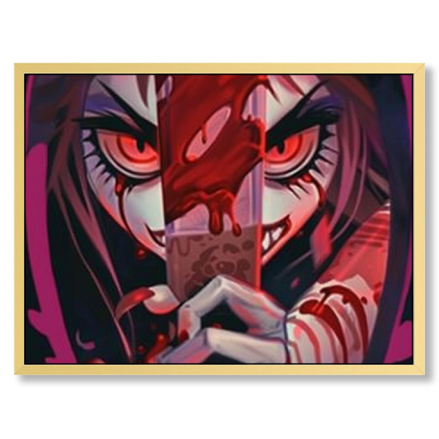 Hazbin Angel Date Hotel Wall Art Paintings Canvas Wall Decor Home Decor ...