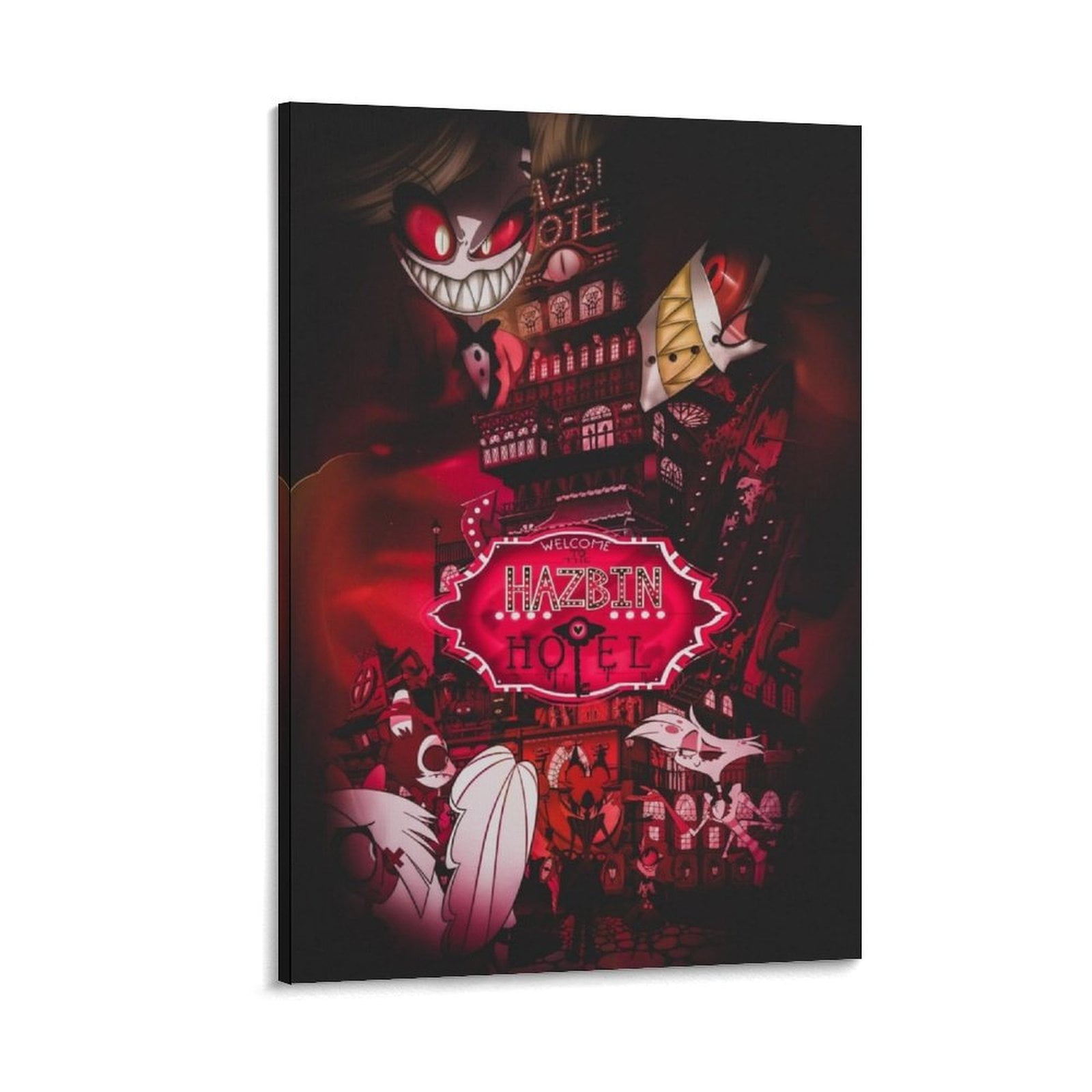 Hazbin Anime Hotel Comedy TV Movie Art Wallpaper Poster (8) Art Poster ...