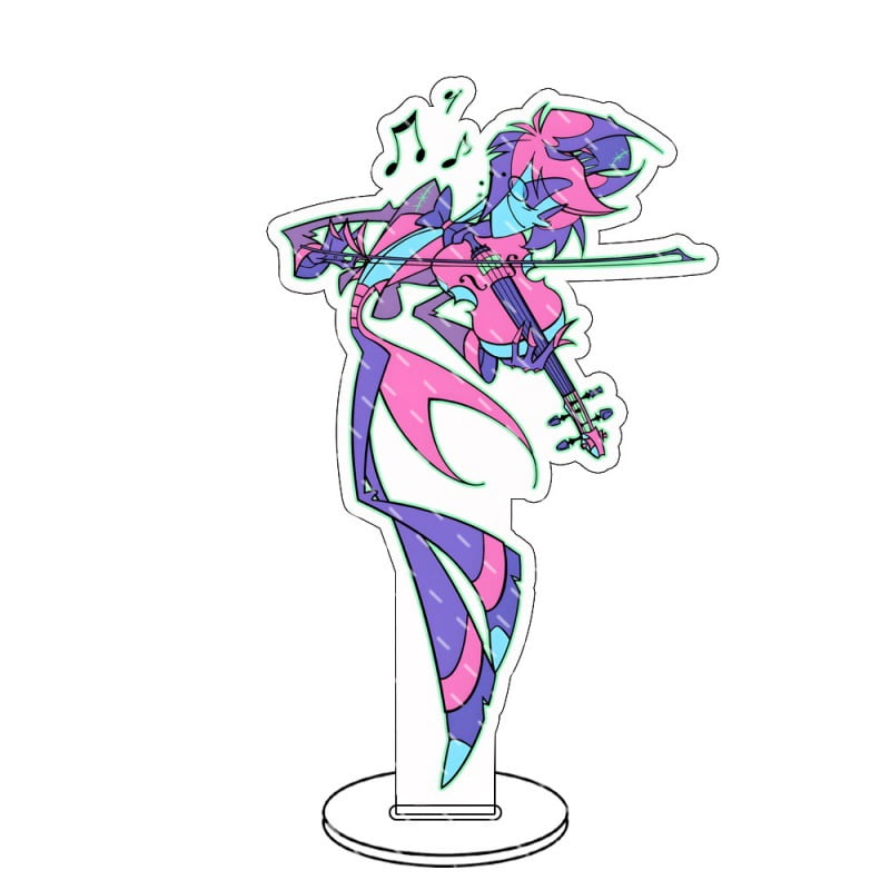 Hazbin Hotel Acrylic Anime Stand Cartoon Figure Alastor Husk Angel Dust ...