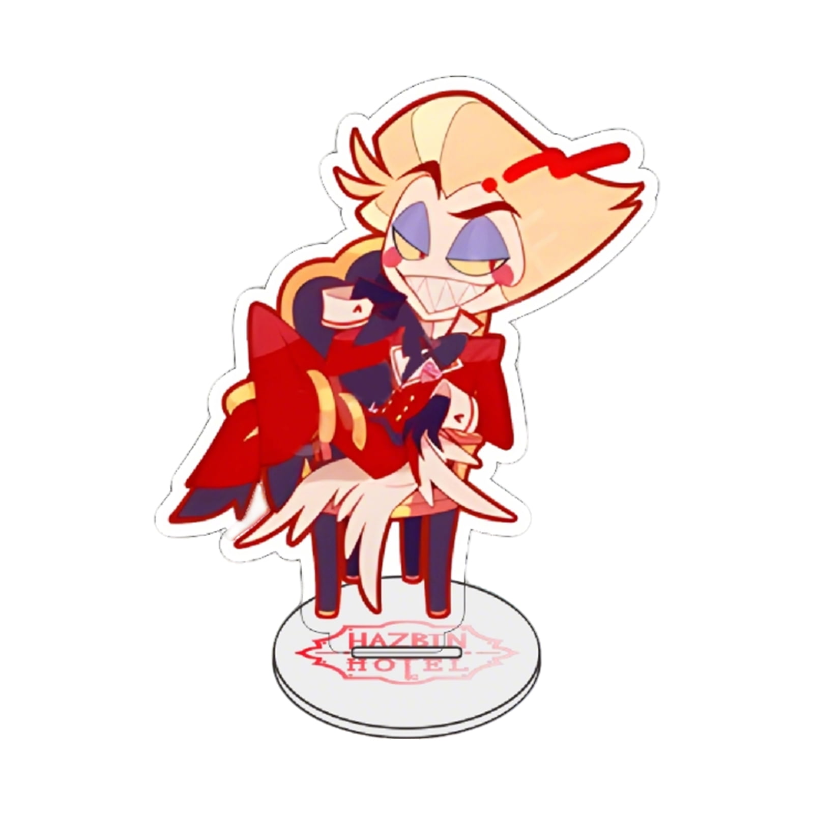 Hazbin -Hotel Acrylic Standee, 3.94 Inch HD Double-Sided Cartoon ...