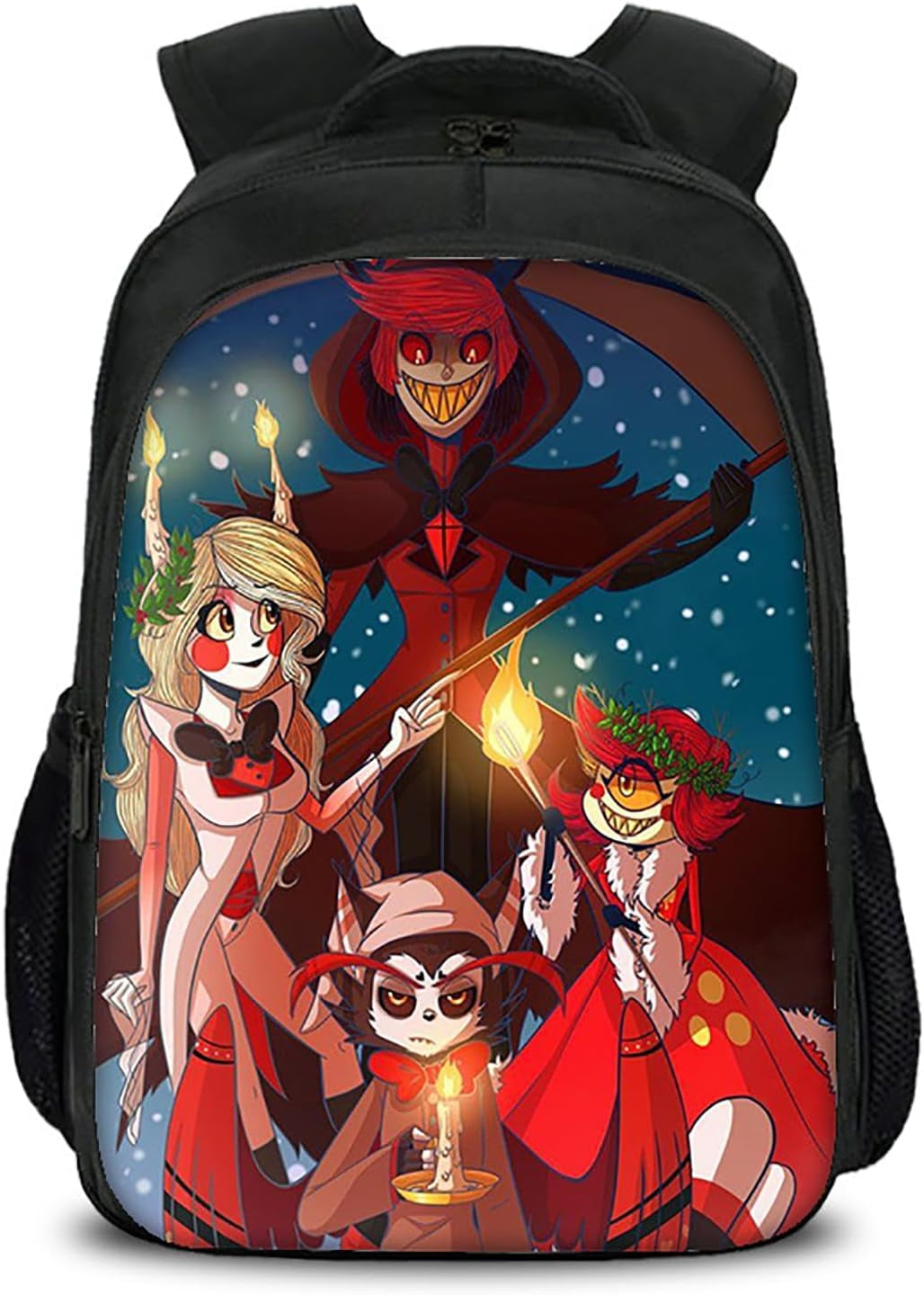 Hazbin Hotel Alastor Backpack,Hazbin Anime Backpack Unisex - Walmart.com