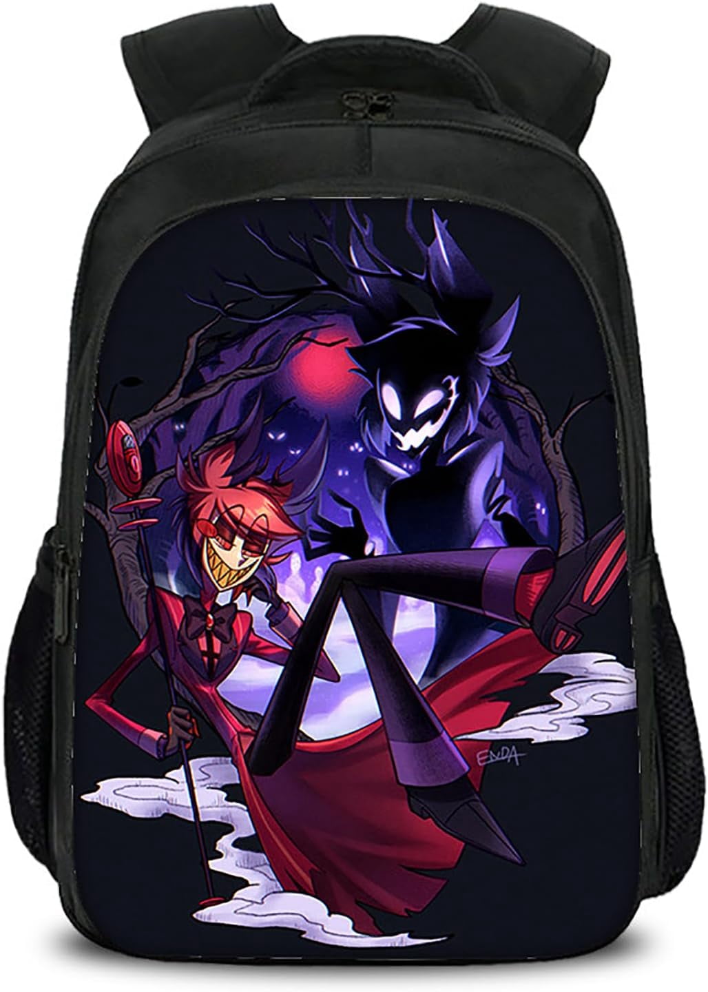 Hazbin Hotel Alastor Backpack,Hazbin Anime Backpack Unisex - Walmart.com