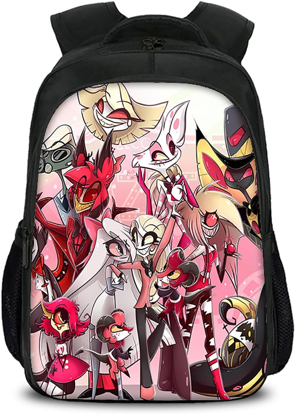 Hazbin Hotel Alastor Backpack,Hazbin Anime Backpack Unisex - Walmart.com
