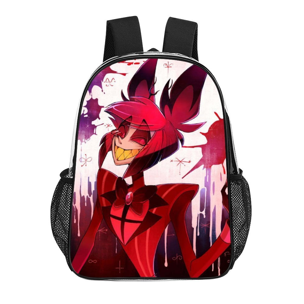 Hazbin Hotel Alastor Clear Backpack 17 Inch Transparent Bag Laptop ...