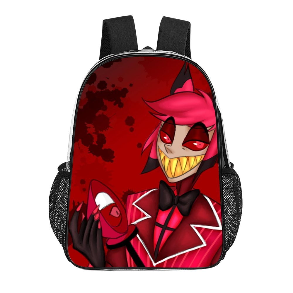 Hazbin Hotel Alastor Clear Backpack 17 Inch Transparent Bag Laptop ...