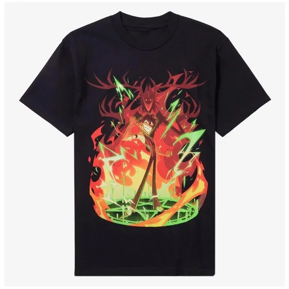 Hazbin Hotel Alastor Human Form T-Shirt - Walmart.com