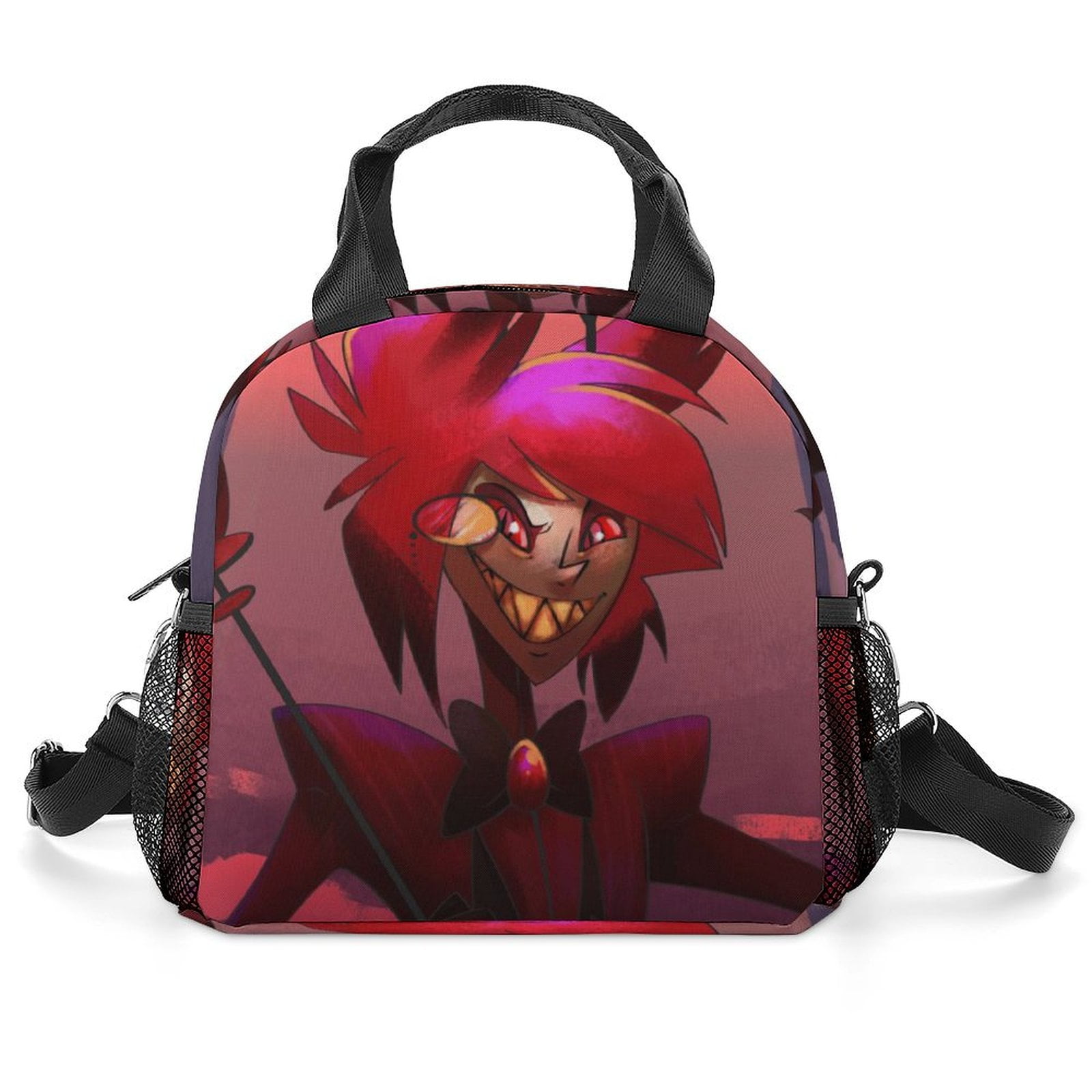 Hazbin Hotel Alastor Insulated Lunch Bag Portable Lunch Box Thermal ...