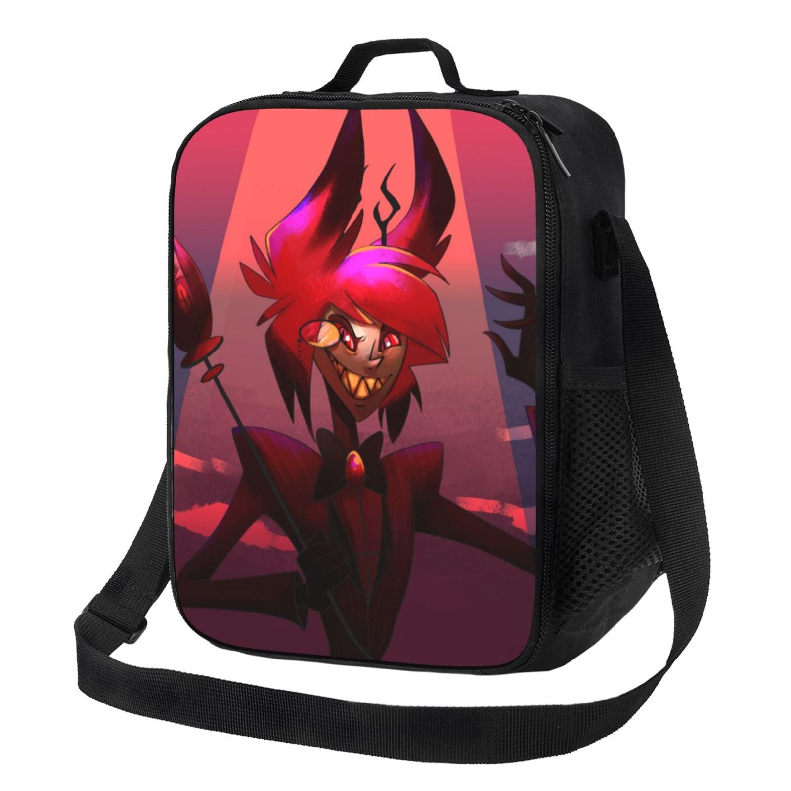 Hazbin Hotel Alastor Insulated Lunch Bag Portable Meal Bag Thermal ...