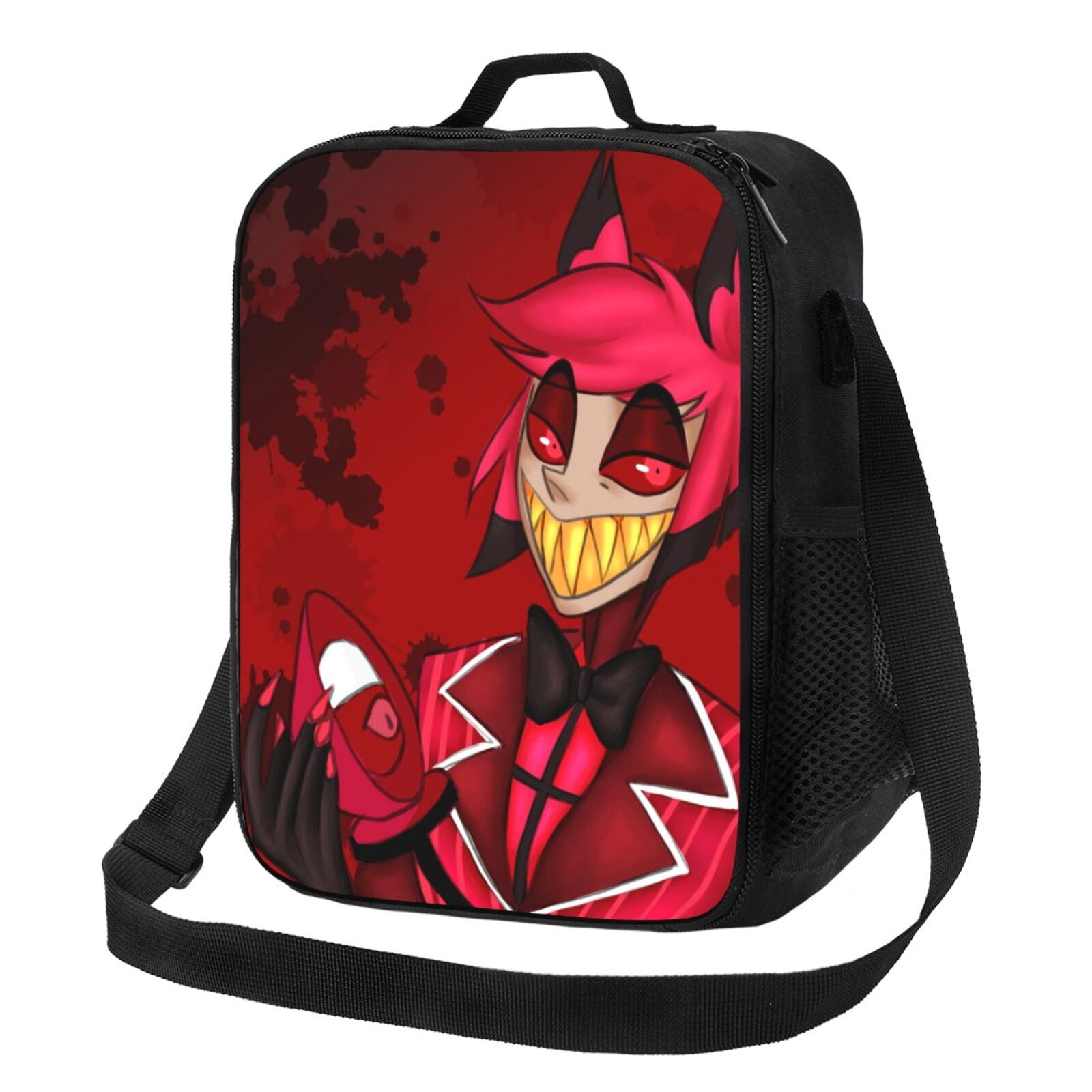 Hazbin Hotel Alastor Insulated Lunch Bag Portable Meal Bag Thermal ...