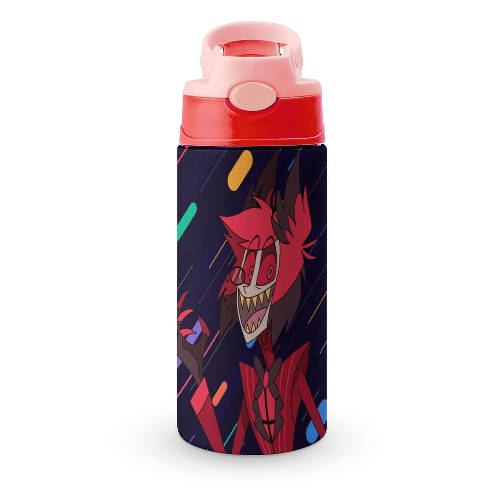 Hazbin Hotel Alastor Kid's Insulated Water Bottle With Straw Vacuum ...