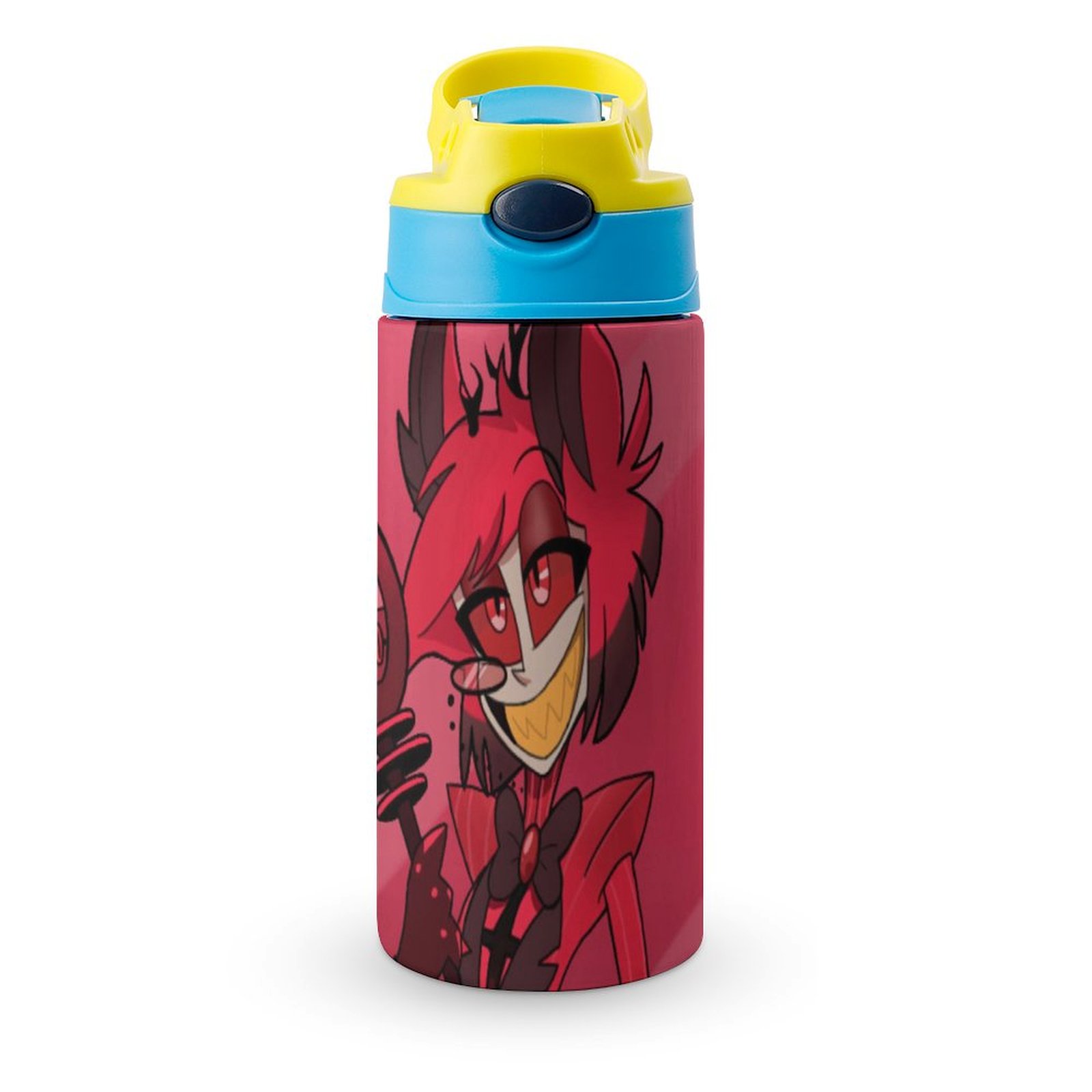 Hazbin Hotel Alastor Kid's Insulated Water Bottle With Straw Vacuum ...
