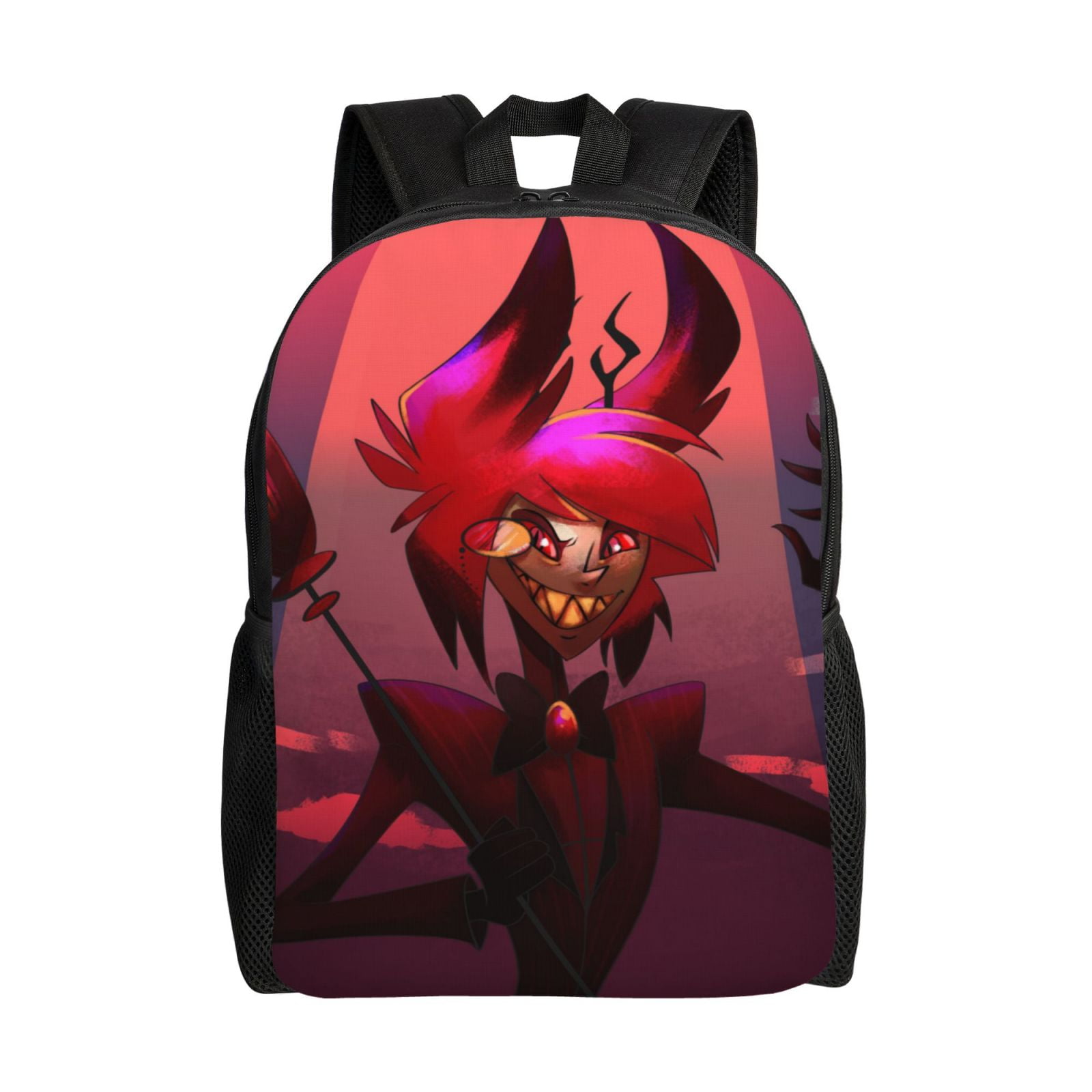 Hazbin Hotel Alastor Laptop Backpack Lightweight Basic Unisex Daypack ...