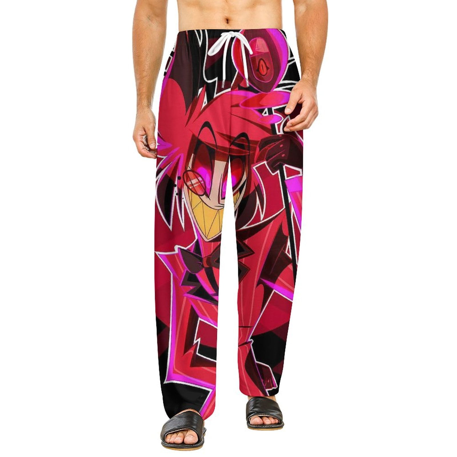 Hazbin Hotel Alastor Men's Women's Pajama Sleep Pants Home Sleeping ...