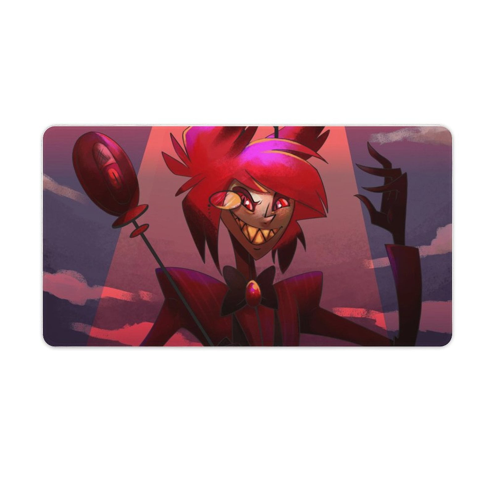 Hazbin Hotel Alastor Mouse Pad No-sliped Large Mousepad Extended Gaming ...