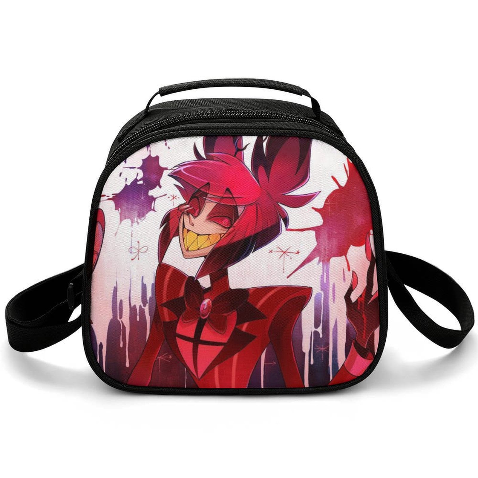 Hazbin Hotel Alastor Portable Insulated Lunch Bag Lunch Box Unisex ...