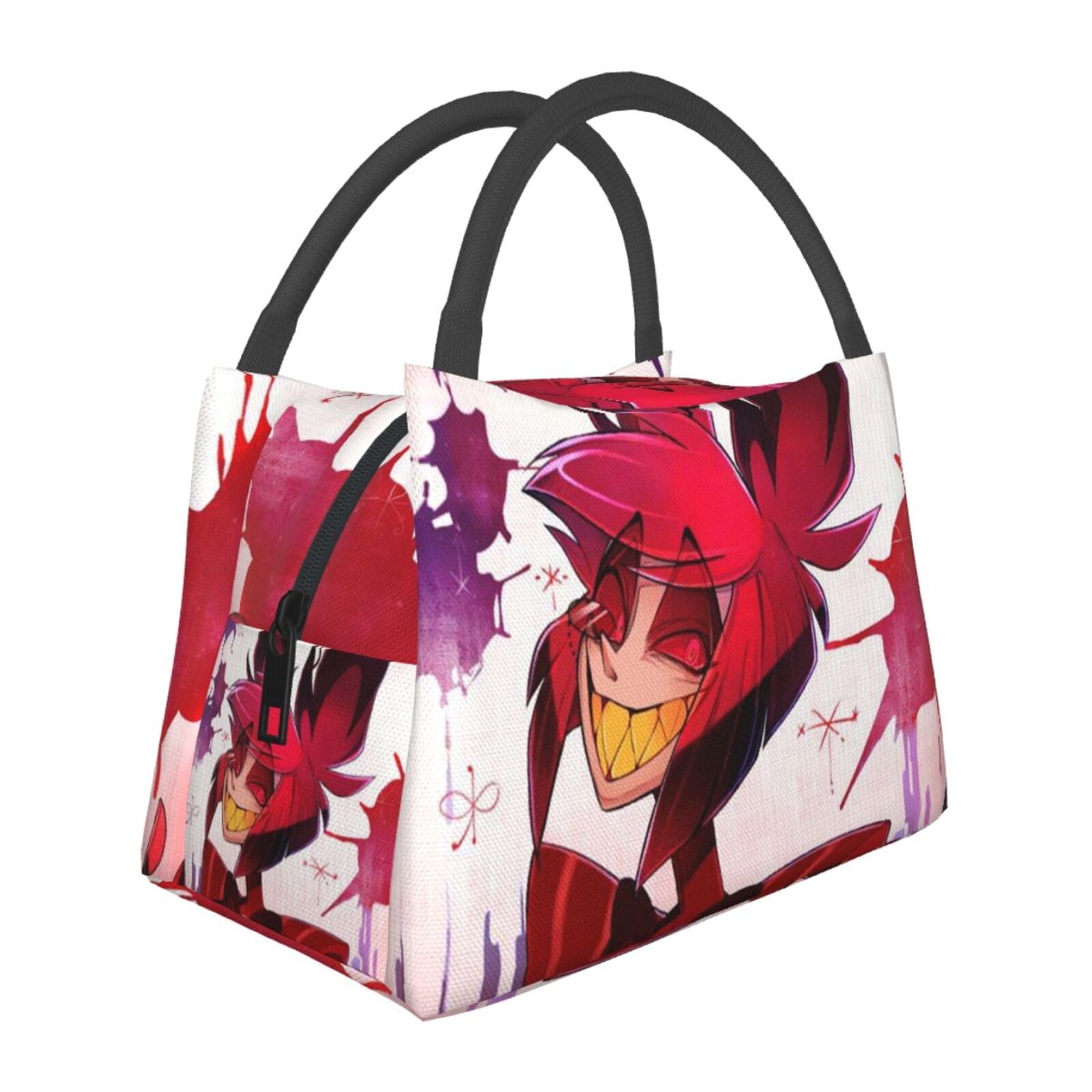 Hazbin Hotel Alastor Portable Insulation Lunch Bags,Thermal Bento Bag ...