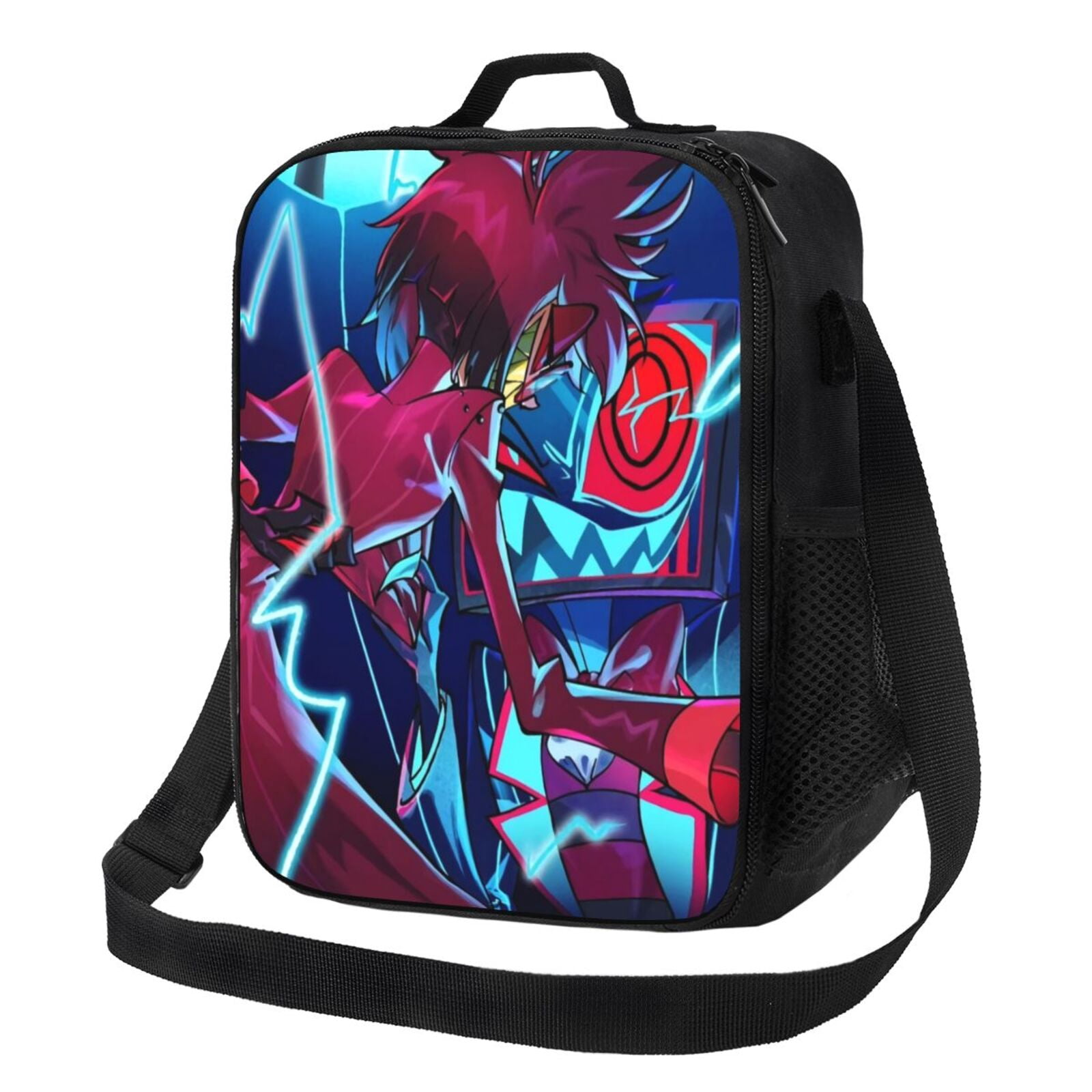 Hazbin Hotel Alastor Printed Scream Lunch Bag, Insulated Lunch Box ...