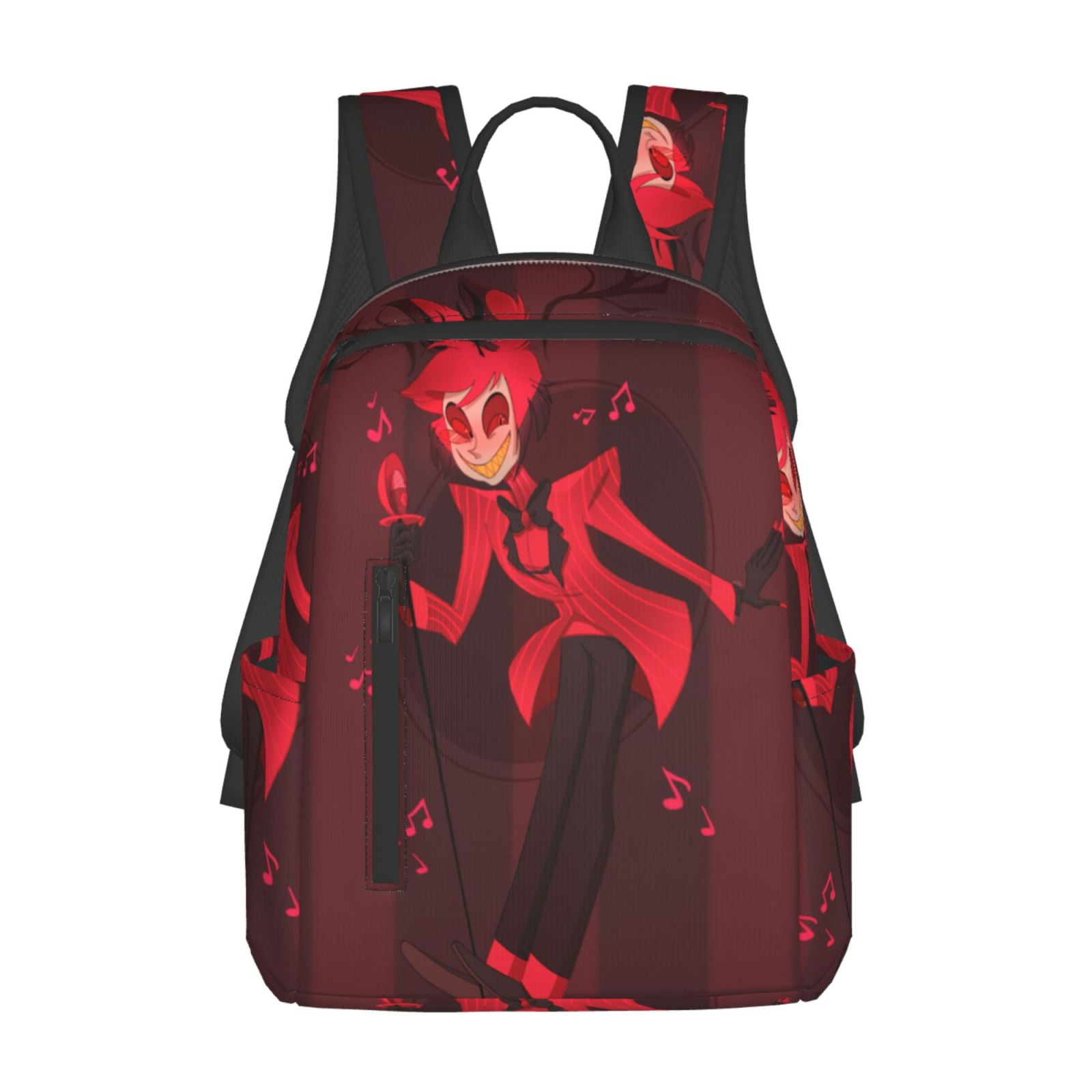 Hazbin Hotel Alastor Radio Demon Backpack Bookbag School Bag Unisex ...
