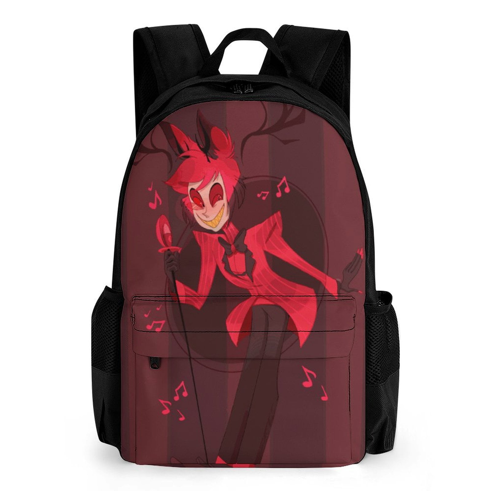 Hazbin Hotel Alastor Radio Demon Backpack Laptop Bag Student Satchel ...