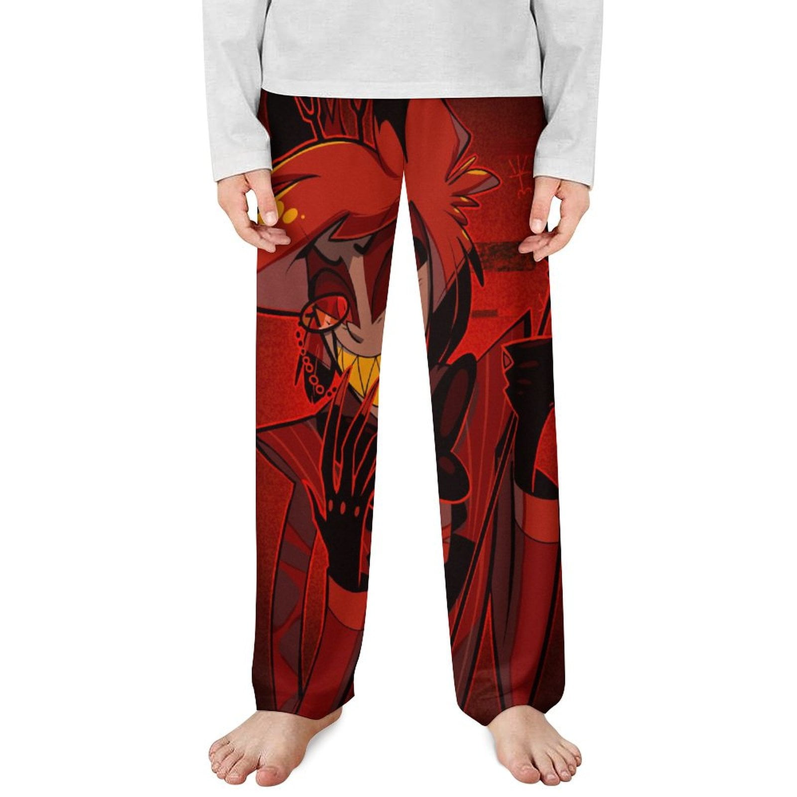 Hazbin Hotel Alastor Radio Demon Children's Pajamas Lounge Straight Leg ...