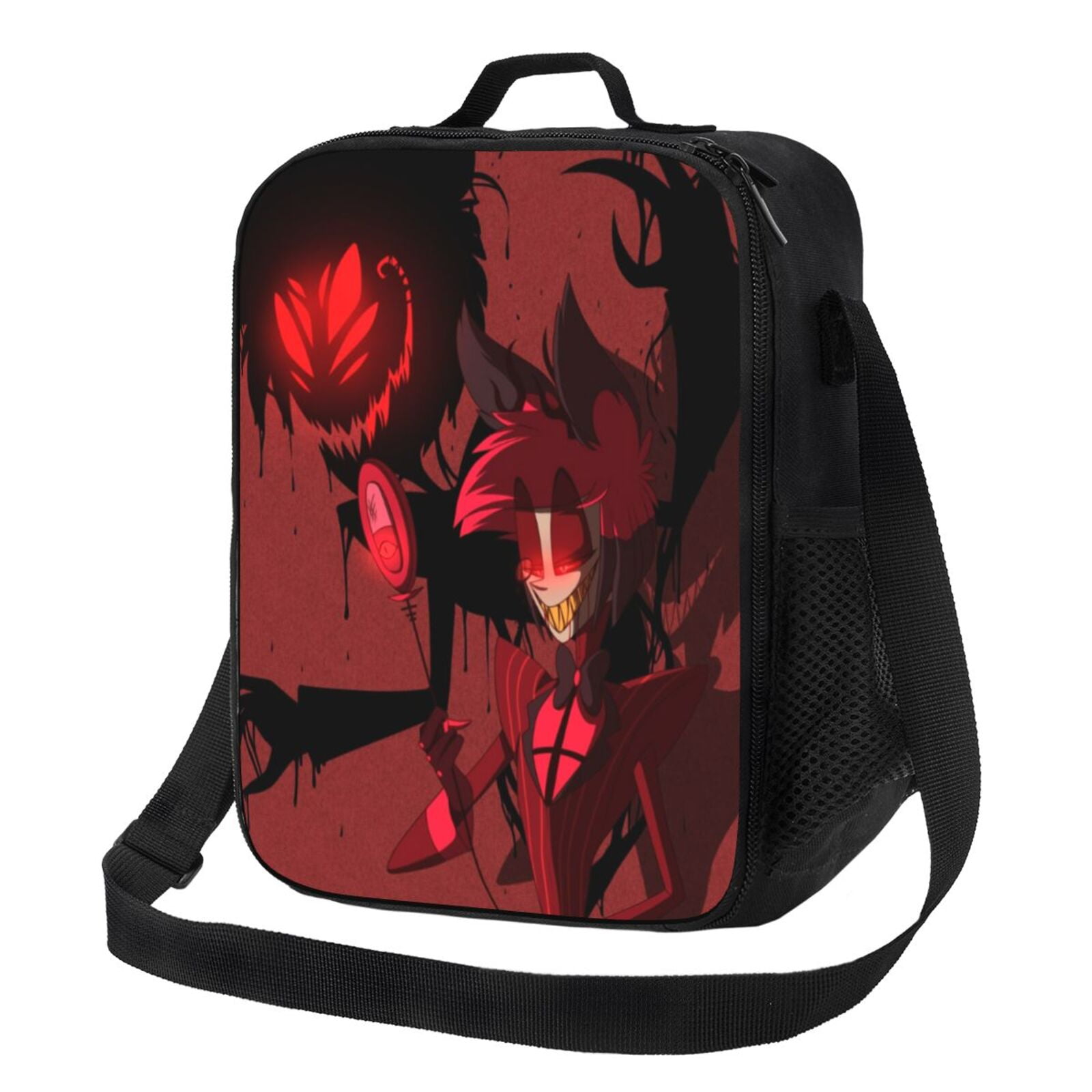 Hazbin Hotel Alastor Radio Demon Insulated Lunch Bag Portable Meal Bag ...