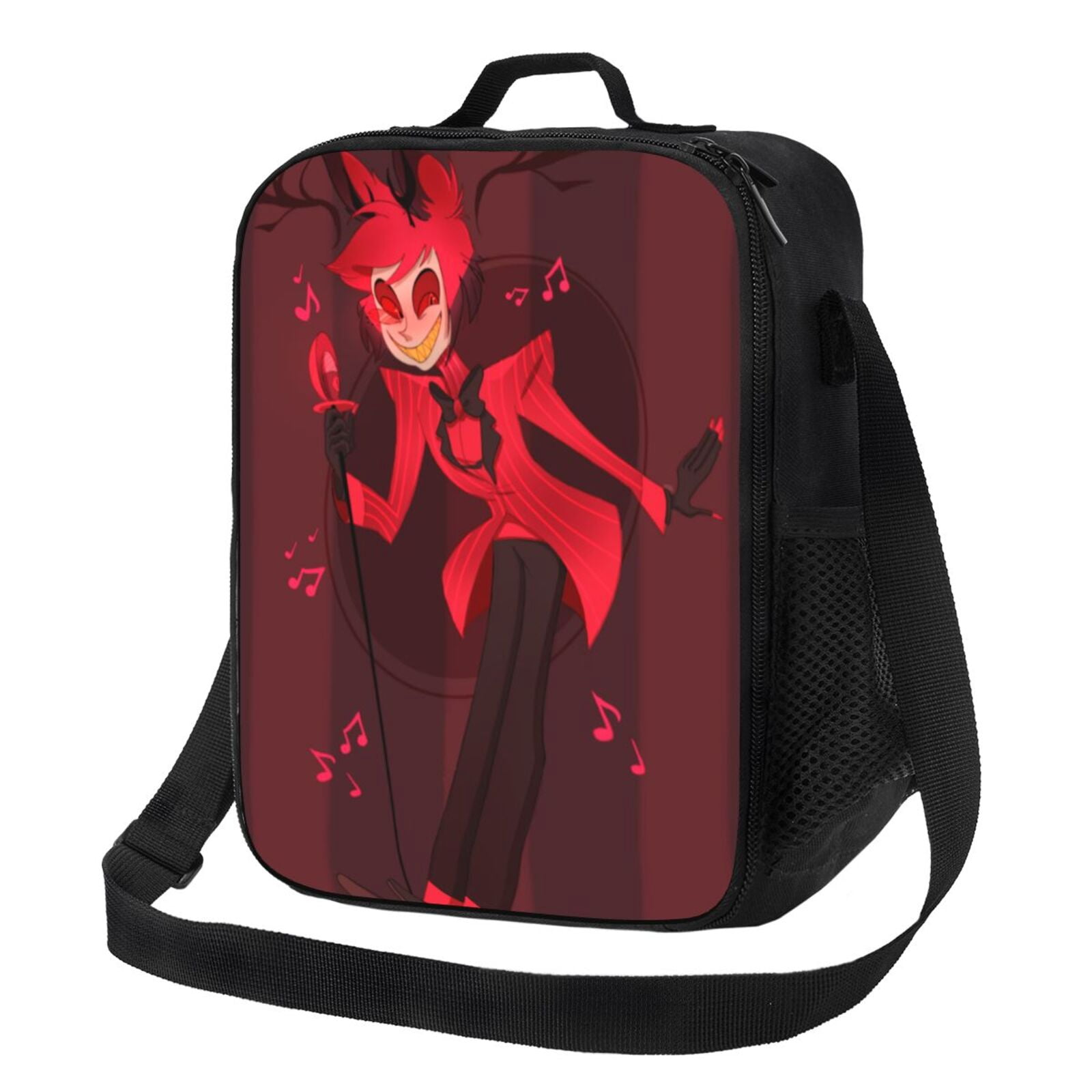 Hazbin Hotel Alastor Radio Demon Insulated Lunch Bag Portable Meal Bag ...