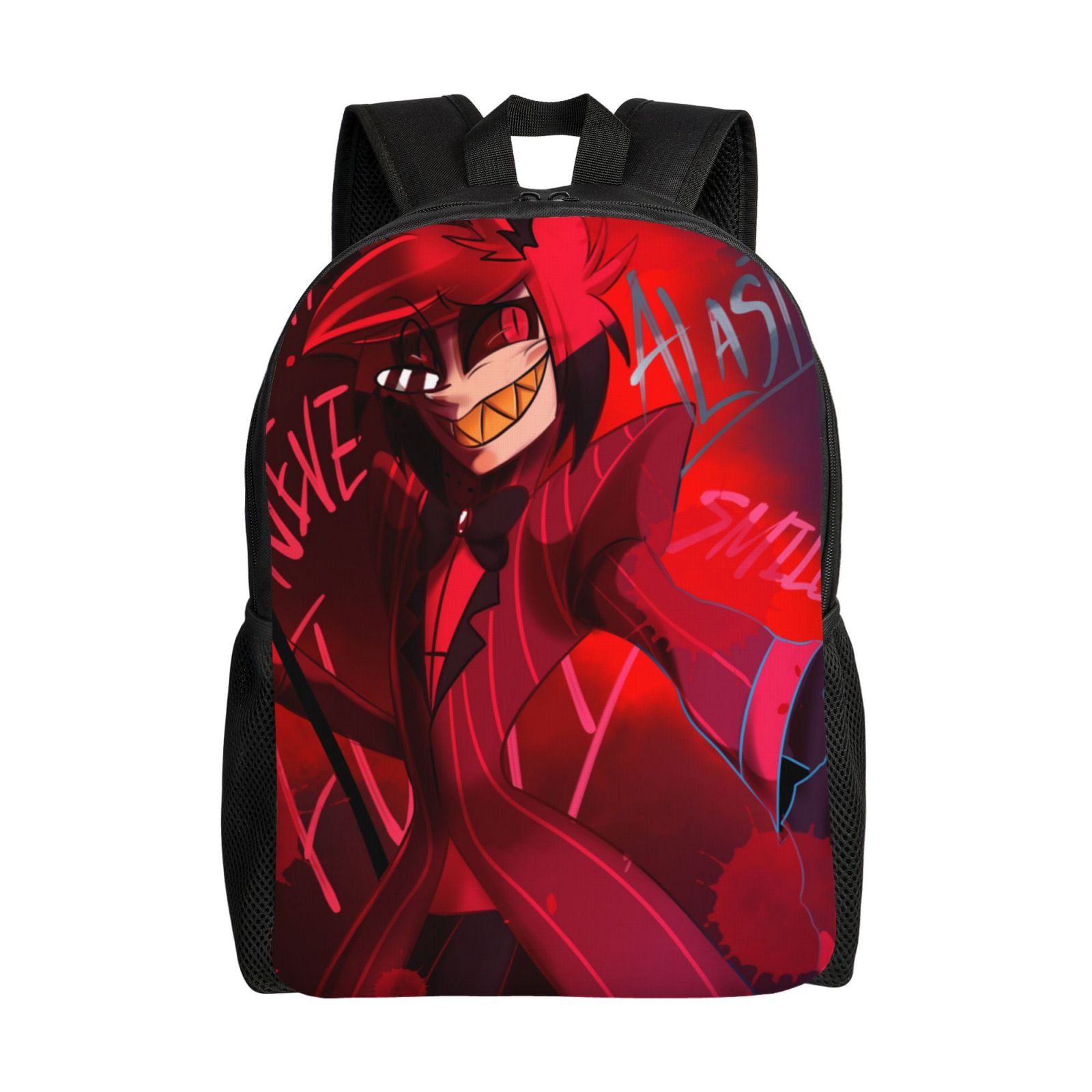 Hazbin Hotel Alastor Radio Demon Laptop Backpack Lightweight Basic ...