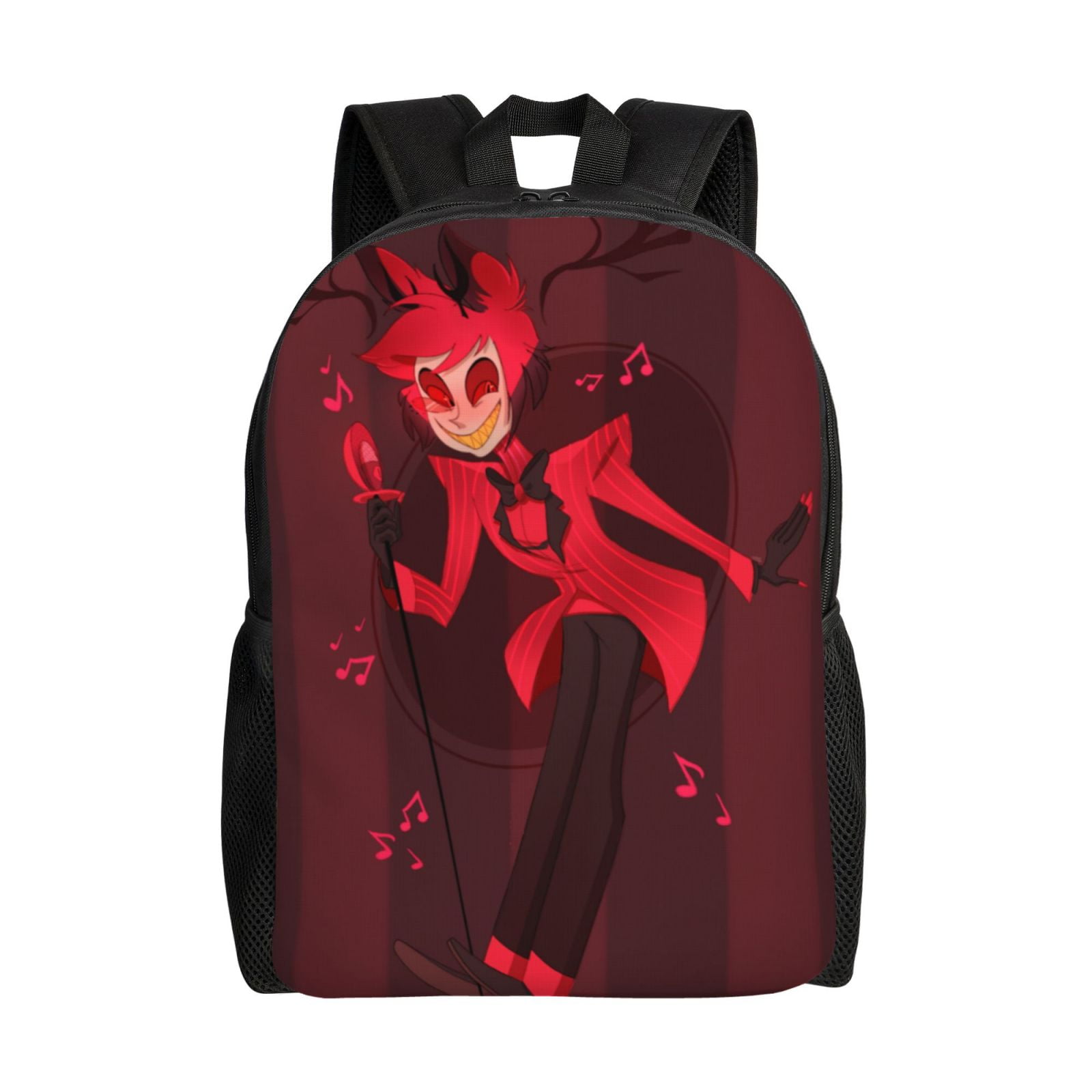 Hazbin Hotel Alastor Radio Demon Laptop Backpack Lightweight Basic ...