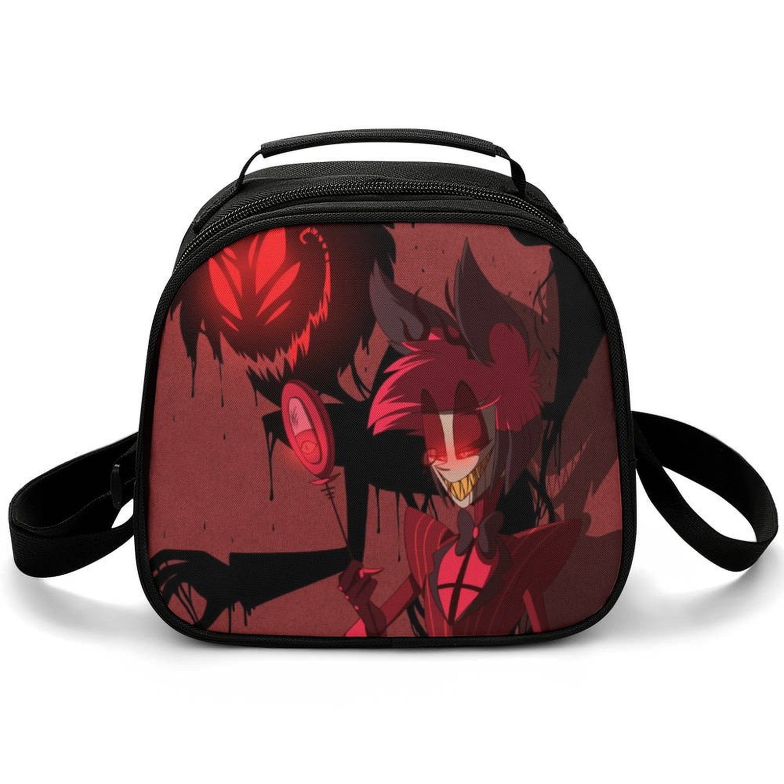 Hazbin Hotel Alastor Radio Demon Portable Insulated Lunch Bag Lunch Box ...