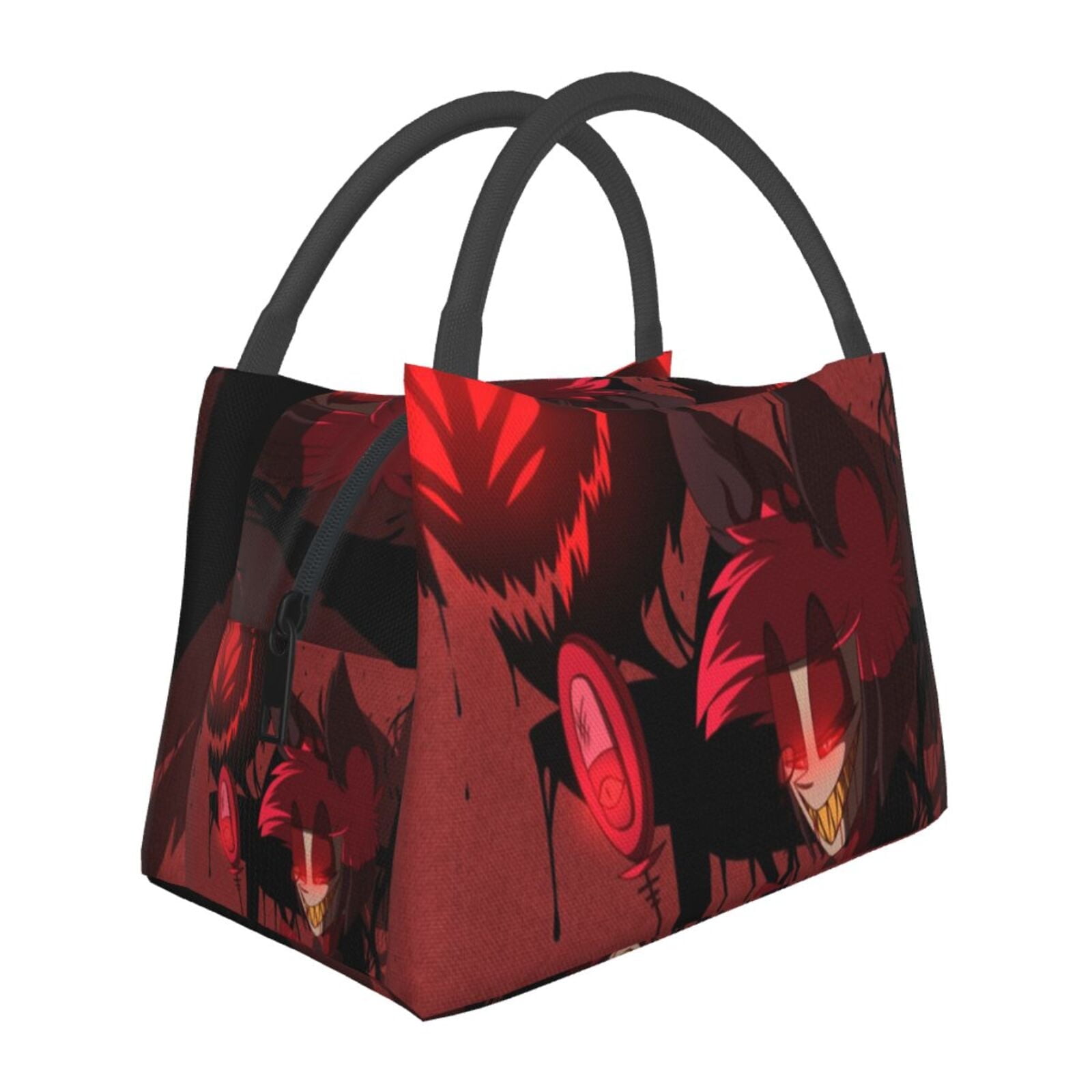 Hazbin Hotel Alastor Radio Demon Portable Insulation Lunch Bags,Thermal ...