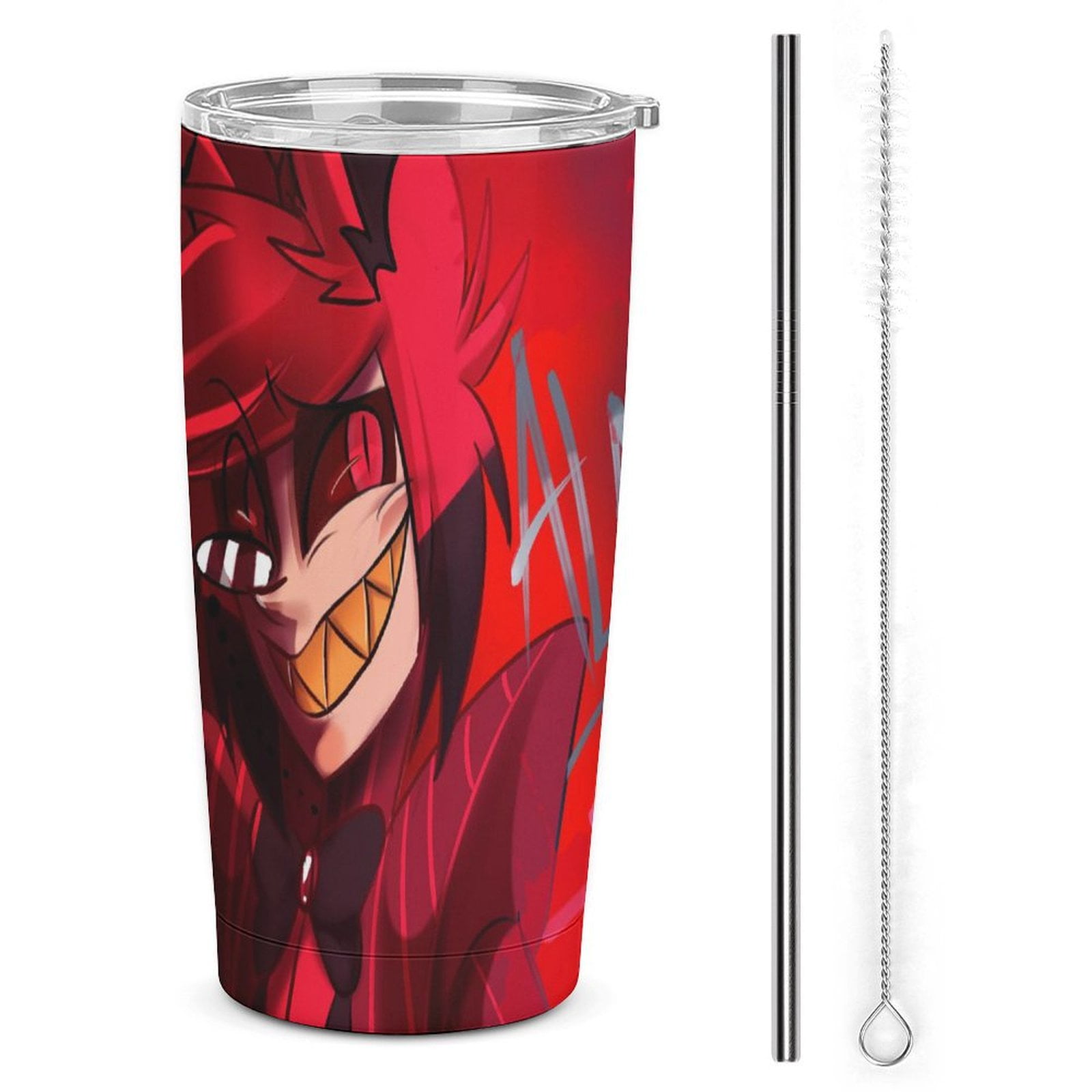 Hazbin Hotel Alastor Radio Demon Stainless Steel Car Cup Thermal Vacuum ...