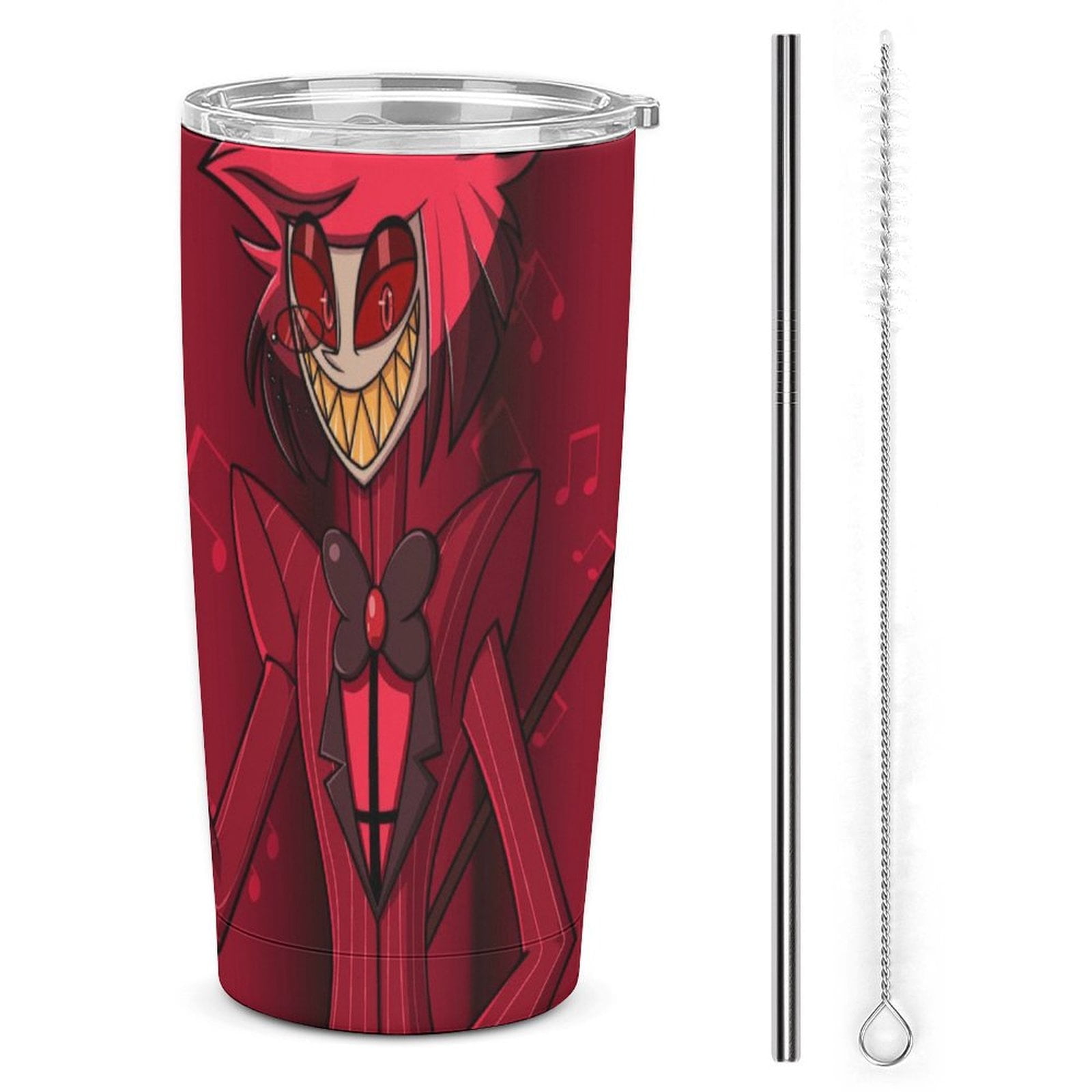 Hazbin Hotel Alastor Radio Demon Stainless Steel Car Cup Thermal Vacuum ...