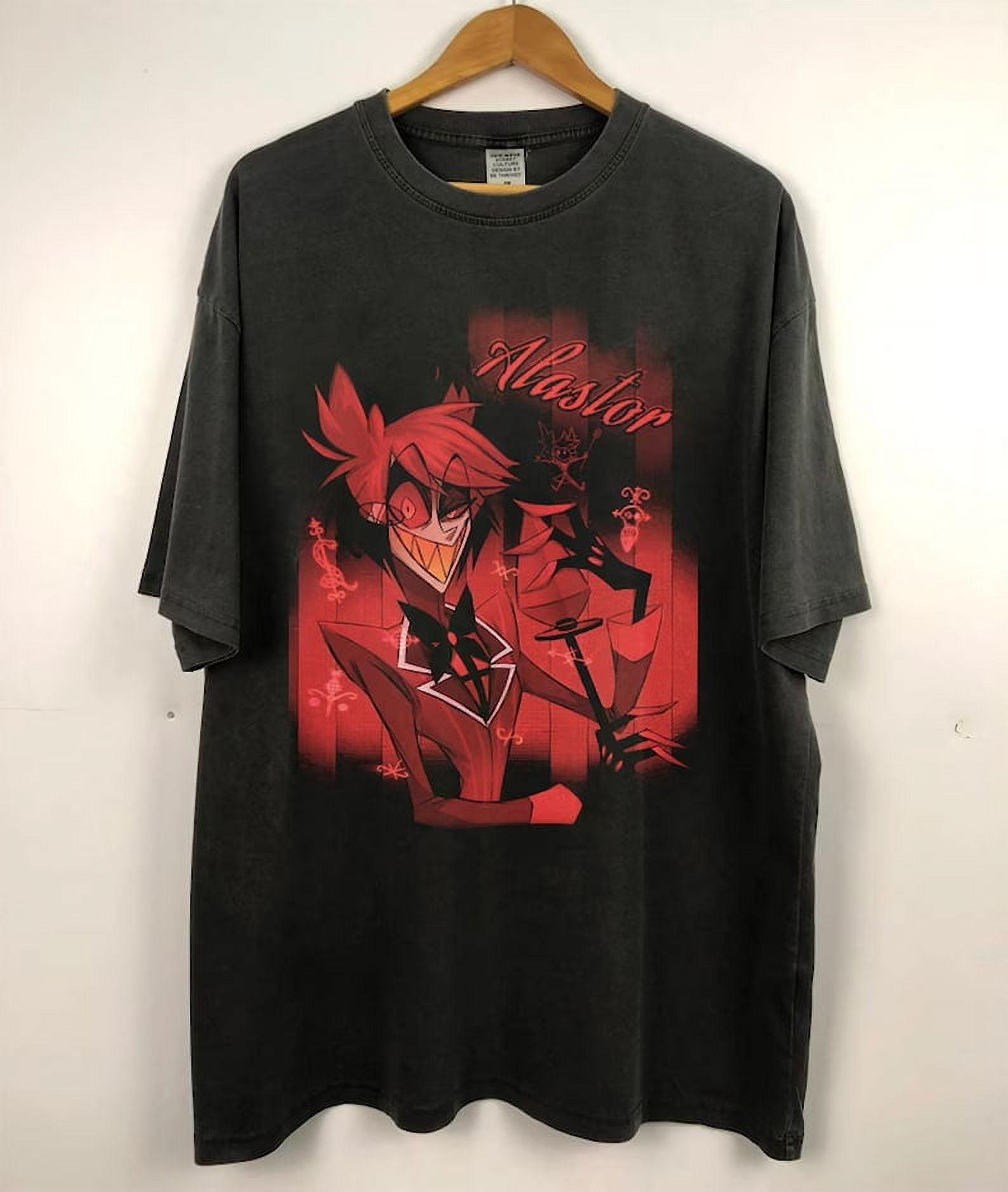 Hazbin Hotel Alastor Shirt, Alastor Uni Shirt, Anime Shirt, Hazbin ...