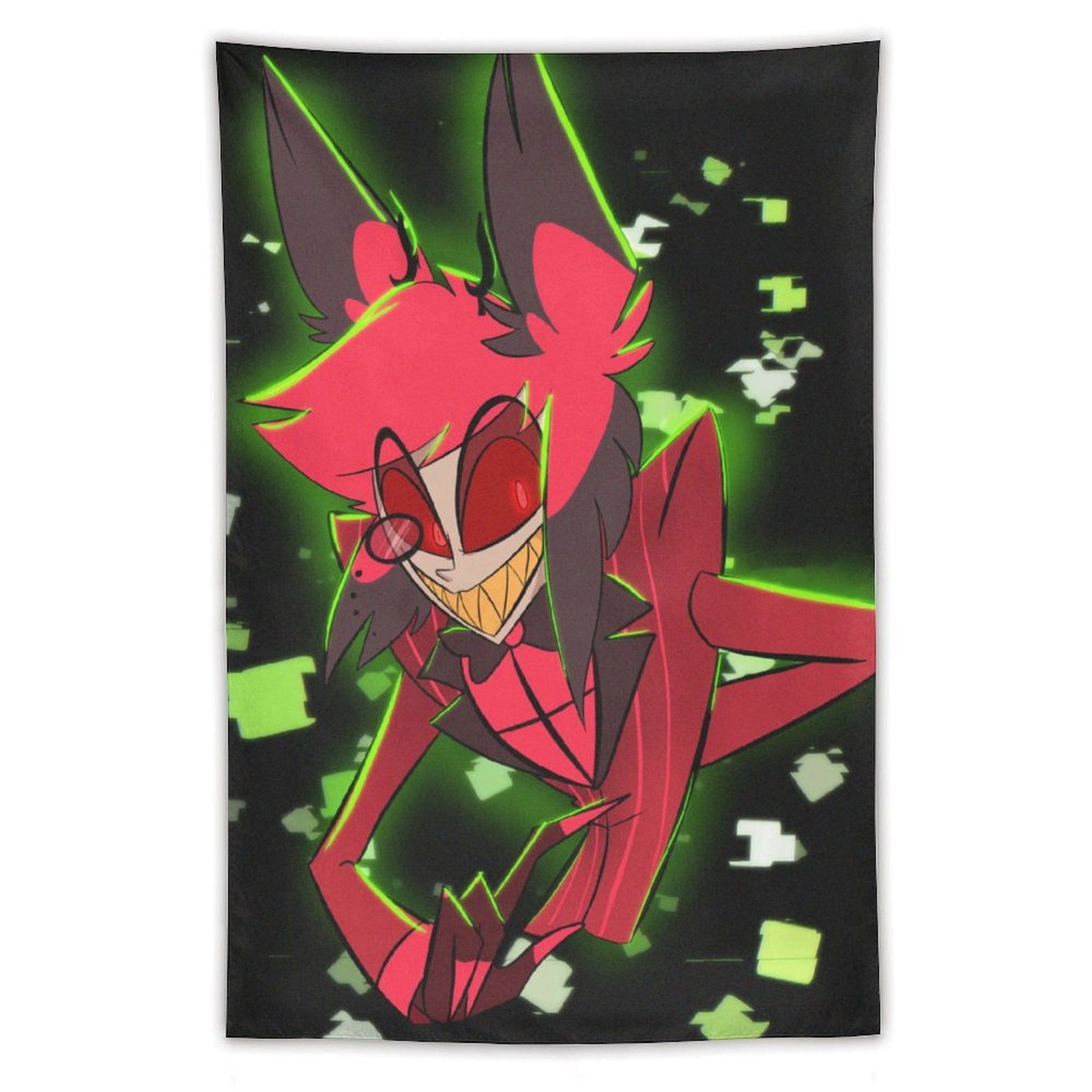 Hazbin Hotel Alastor Tapestry Luxury Wall Hanging Tapestries Decor Gift ...