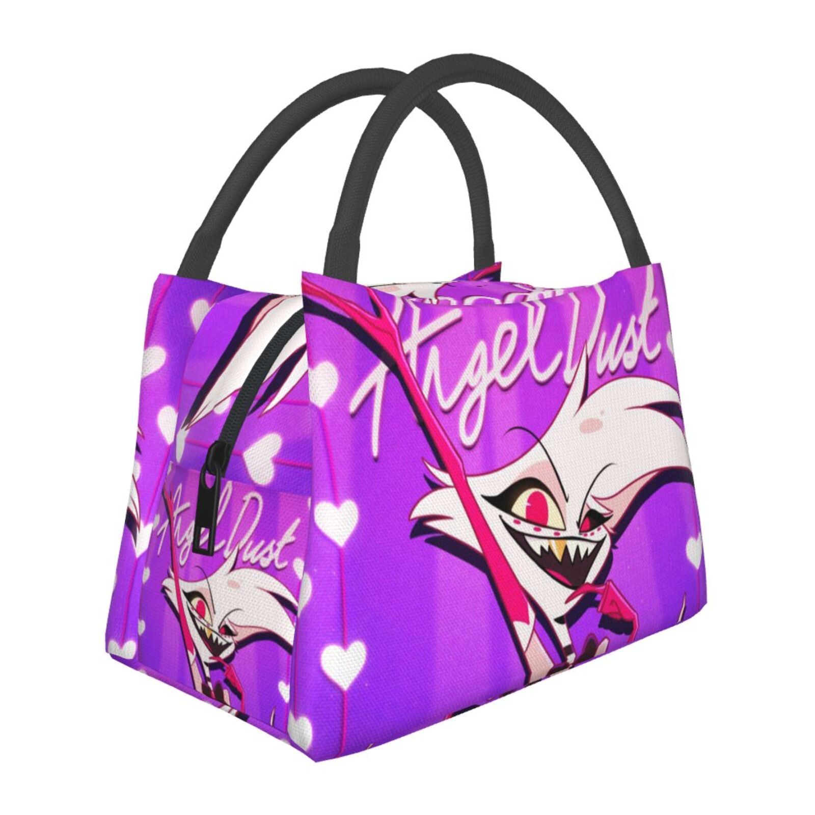 Hazbin Hotel Angel Dust Dance Portable Insulation Lunch Bags,Thermal ...