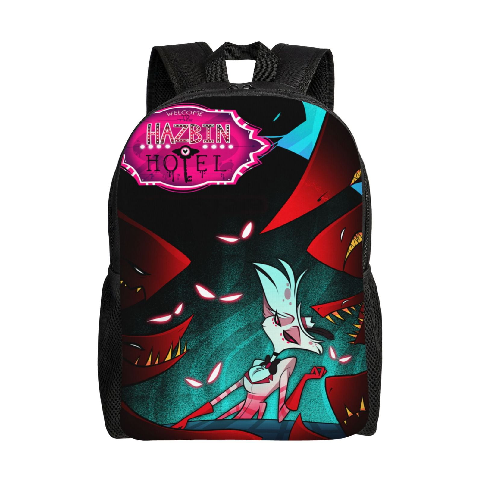 Hazbin Hotel Angel Dust Large Capacity Backpack Portable Bag ...