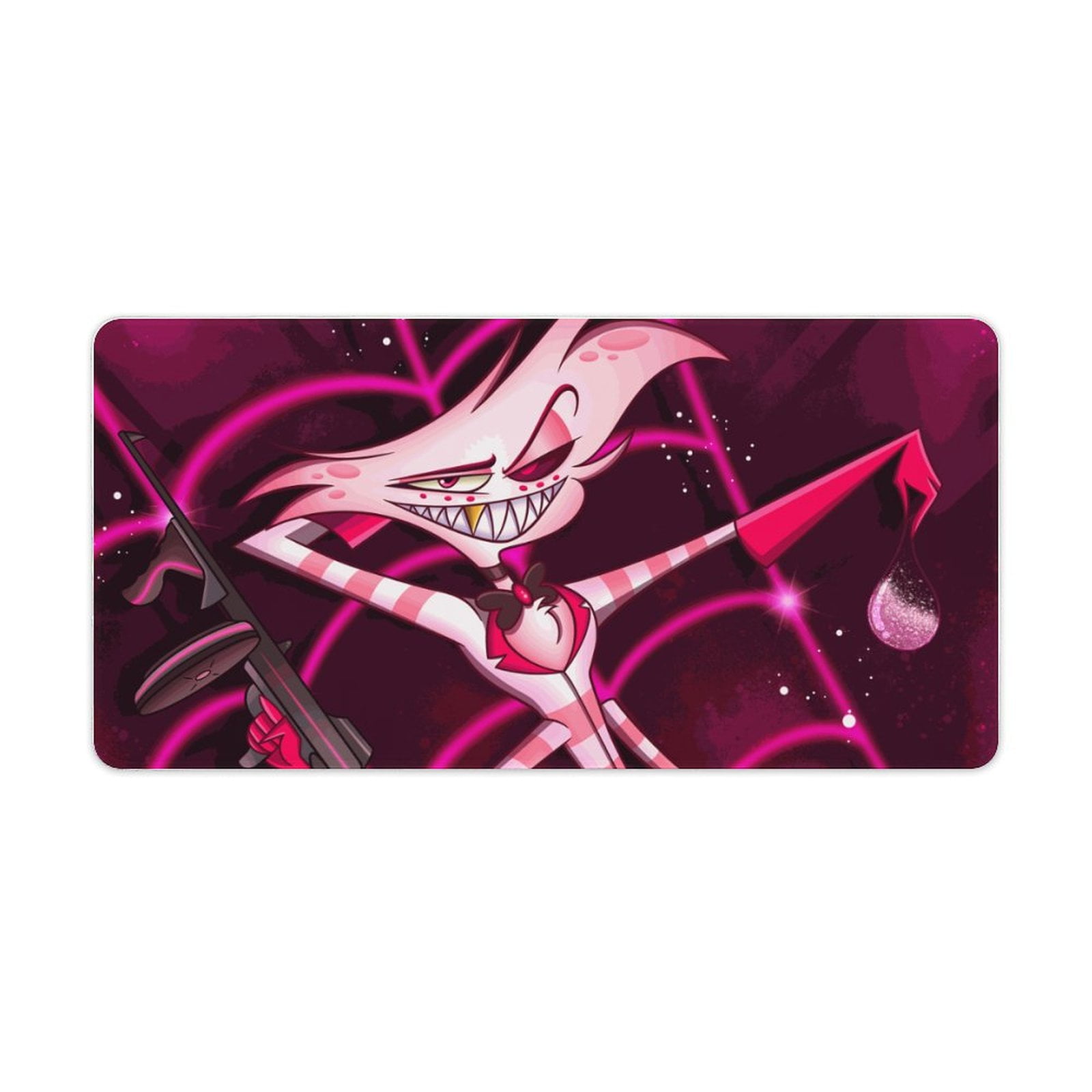 Hazbin Hotel Angel Dust Mouse Pad No-sliped Large Mousepad Extended ...
