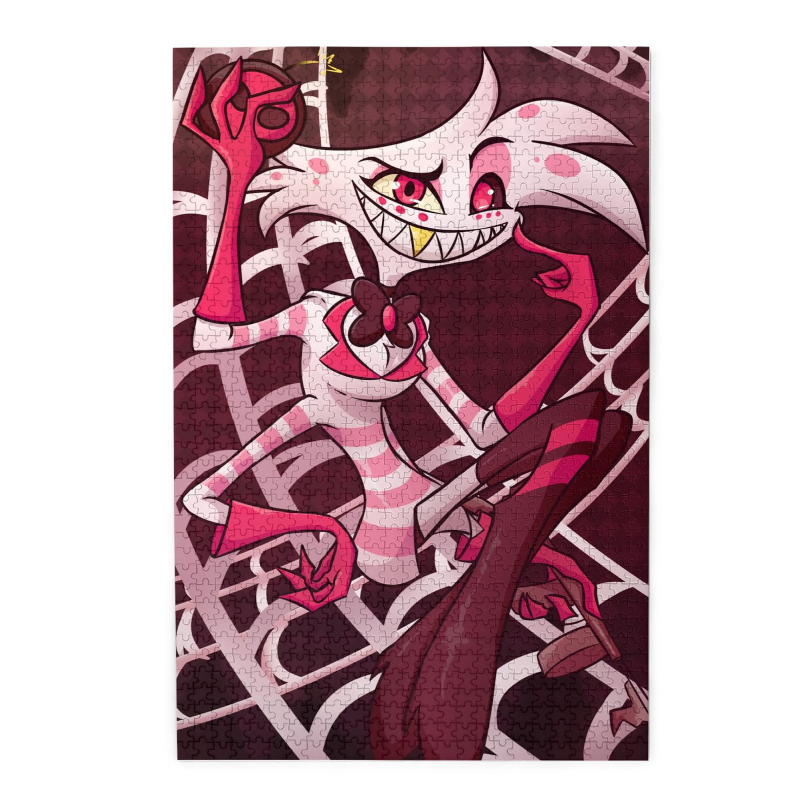 Hazbin Hotel Angel Dust Puzzle For Adults & Kids - 1000 Piece Jigsaw ...